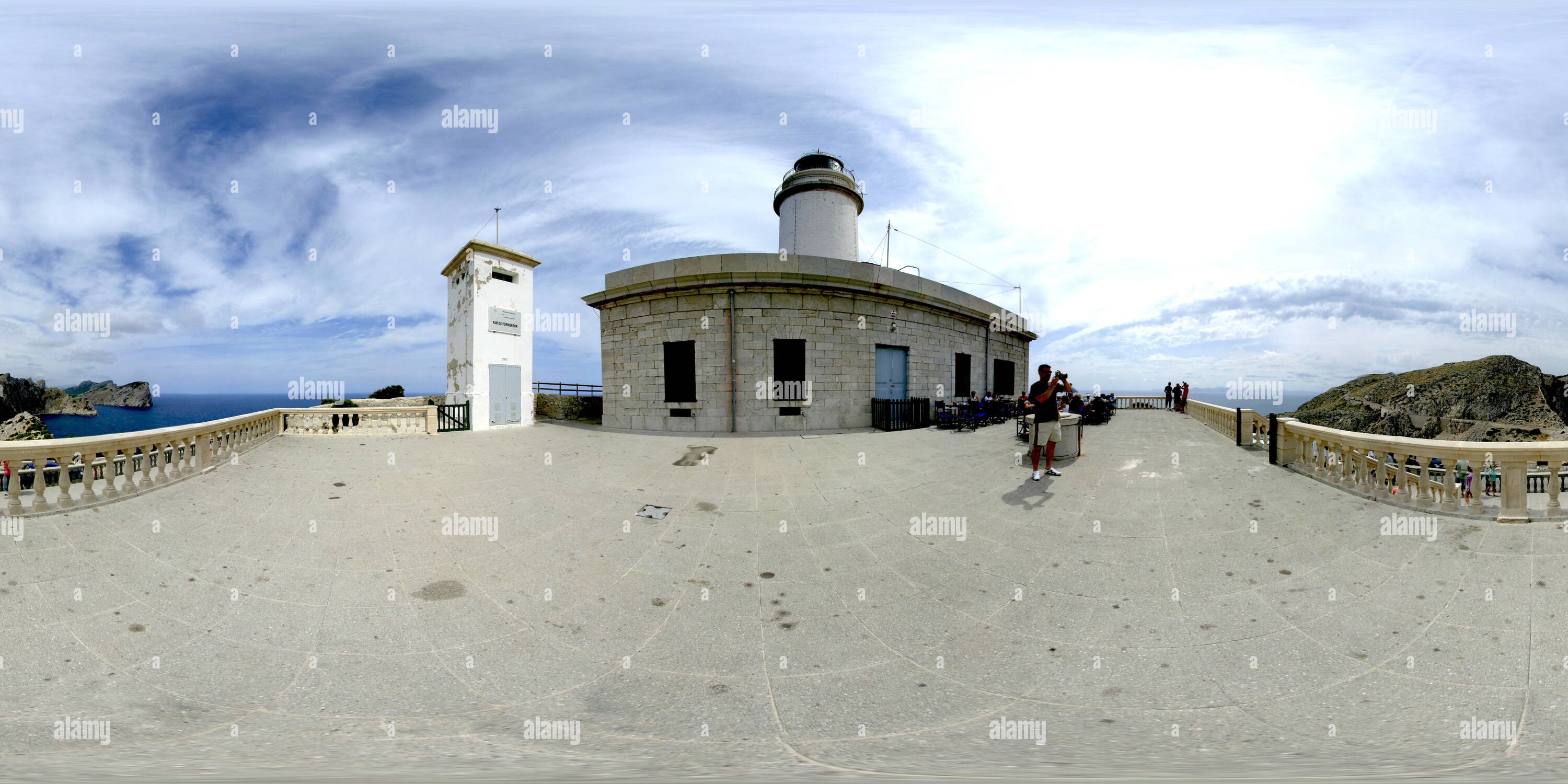 360° view of Lighthouse Of Cap de Formentor in majorca - Alamy