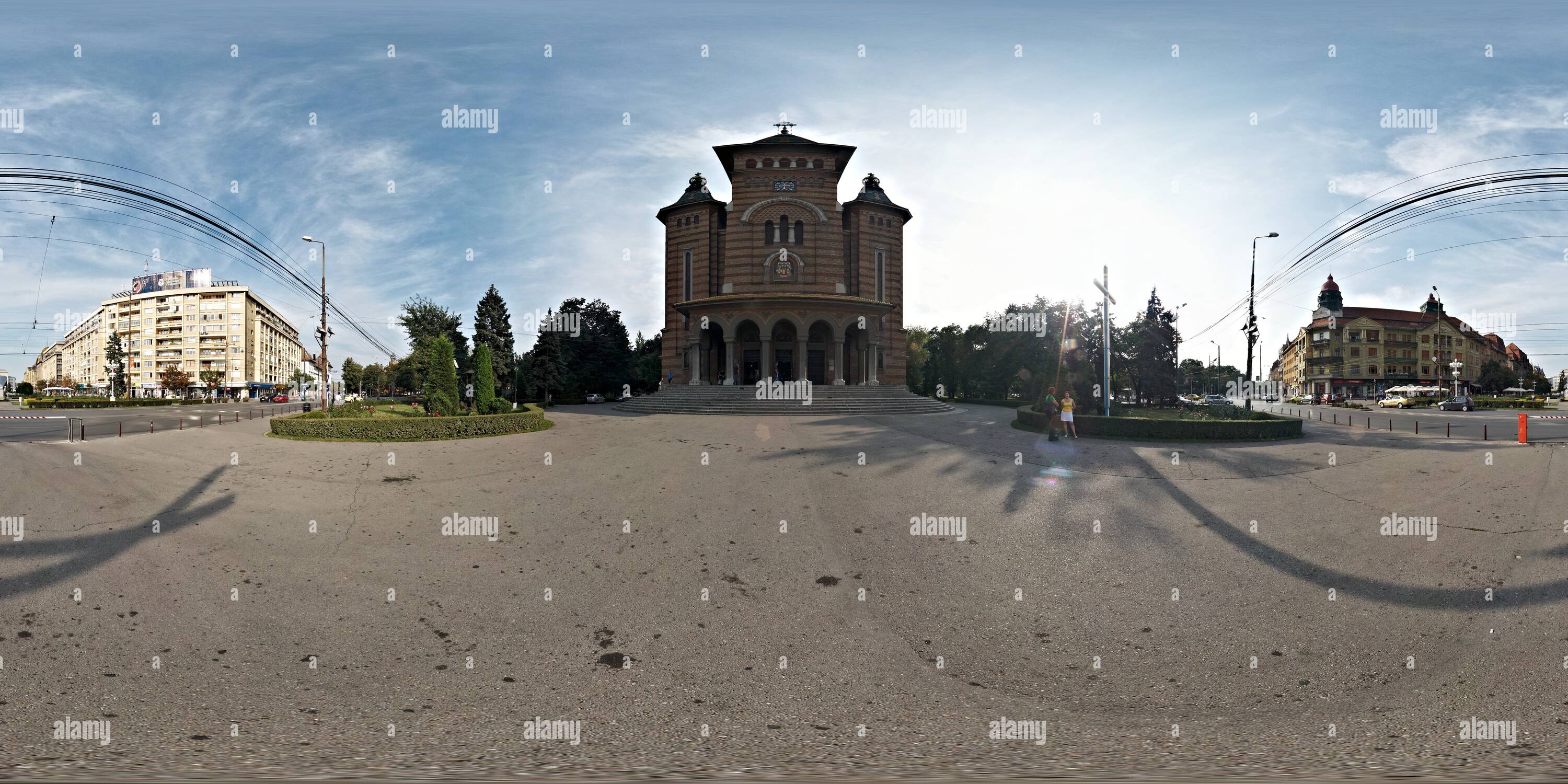 360° view of Timisoara The Metropolitan Cathedral 2 - Alamy
