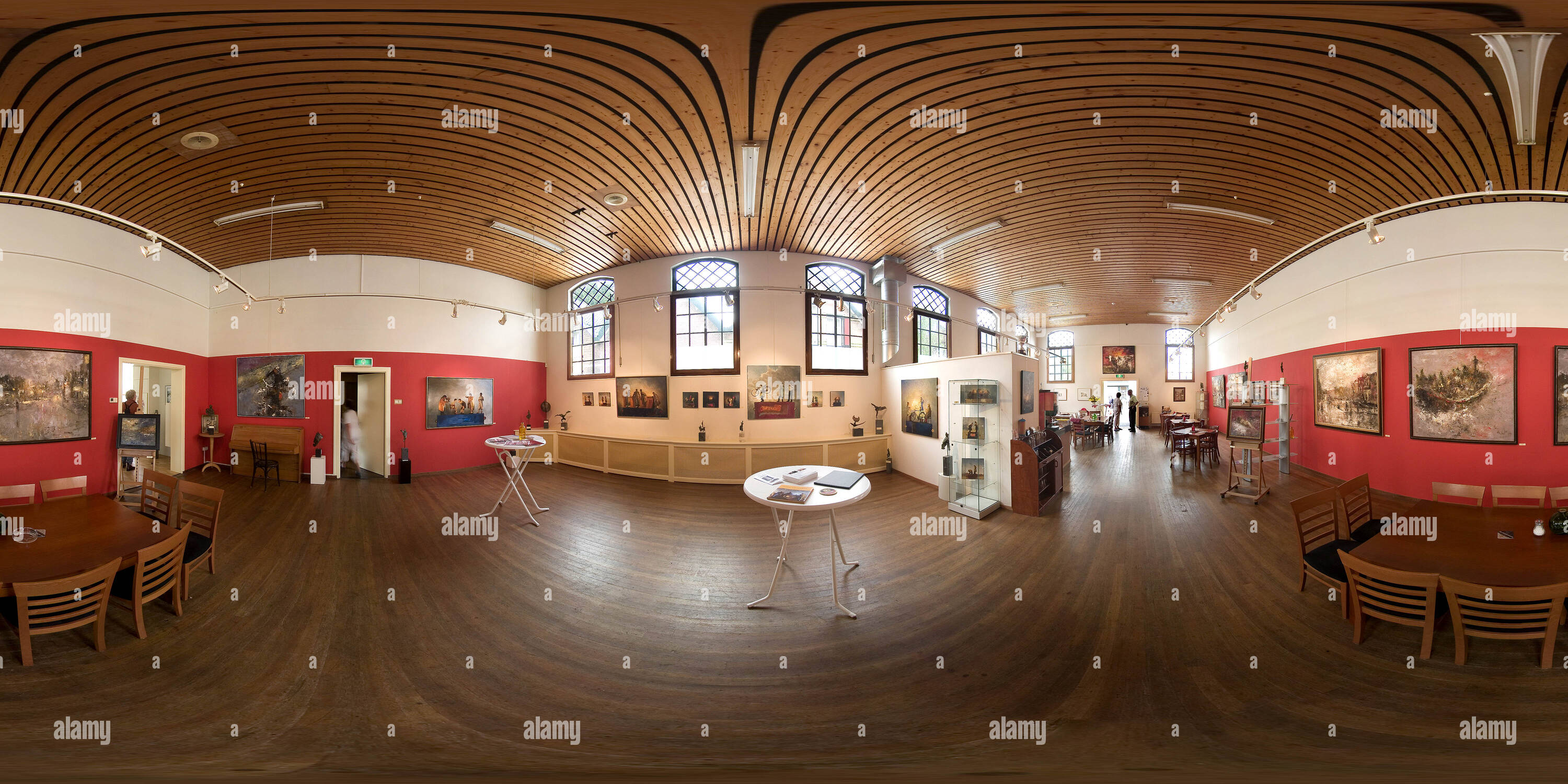 360° view of Warmond, Art Gallery and Cafe De Galerie - Alamy