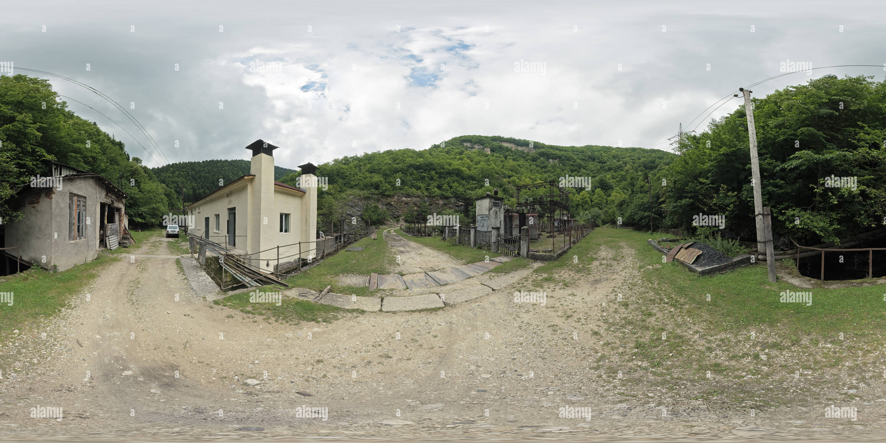 360° view of Shaori Hpp Pump Station Outside View - Alamy
