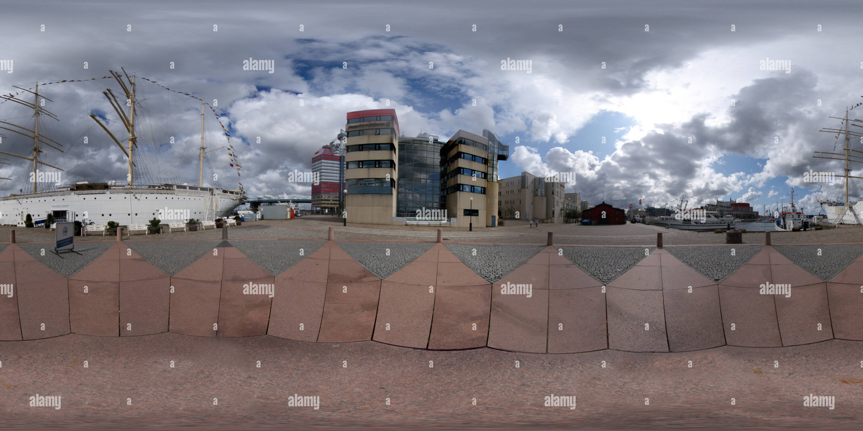360° view of Barken Viking Gothenburg Sweden - Alamy