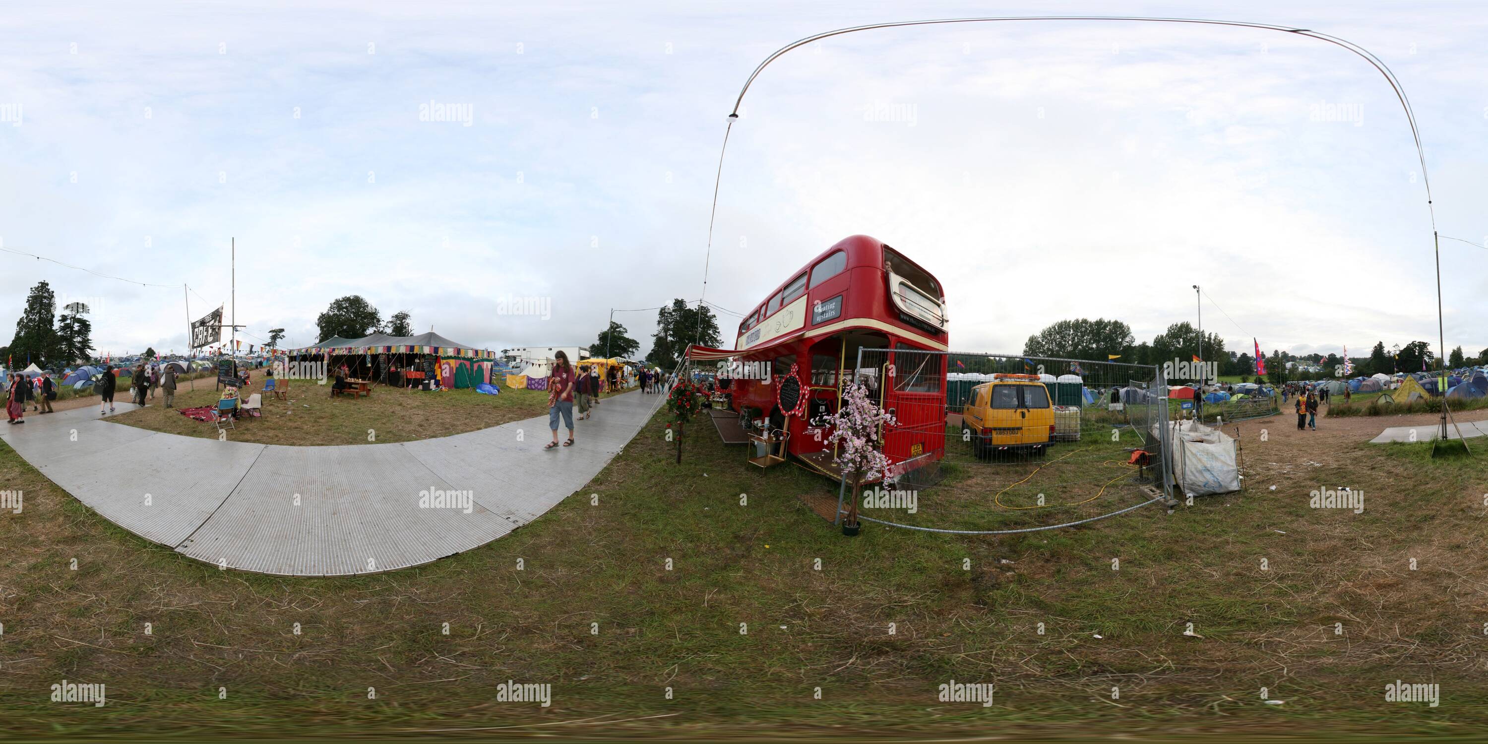 360° view of Beautiful Days Tea Stop - Alamy