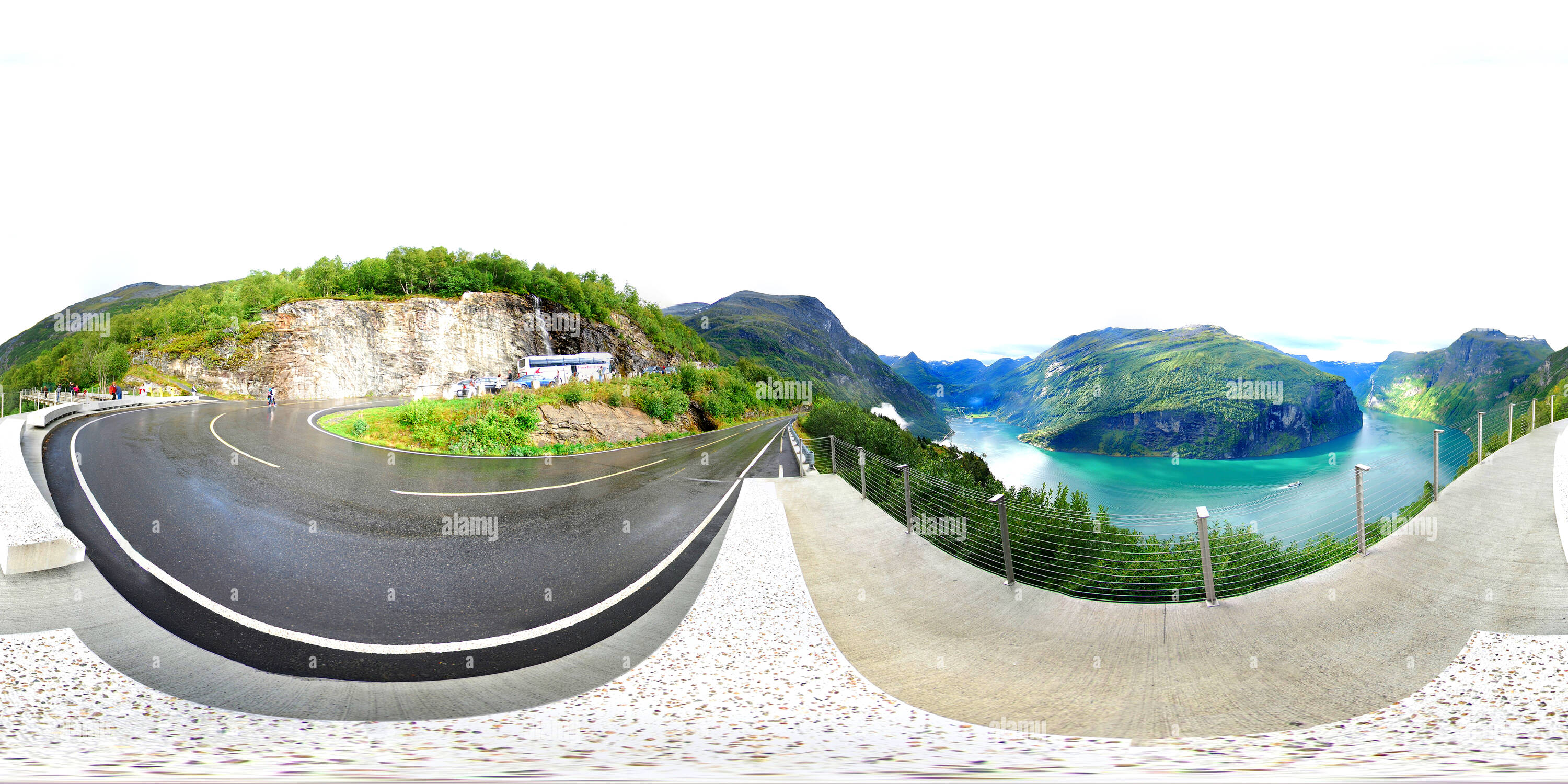 The eagle road, geiranger fjord hi-res stock photography and images - Alamy