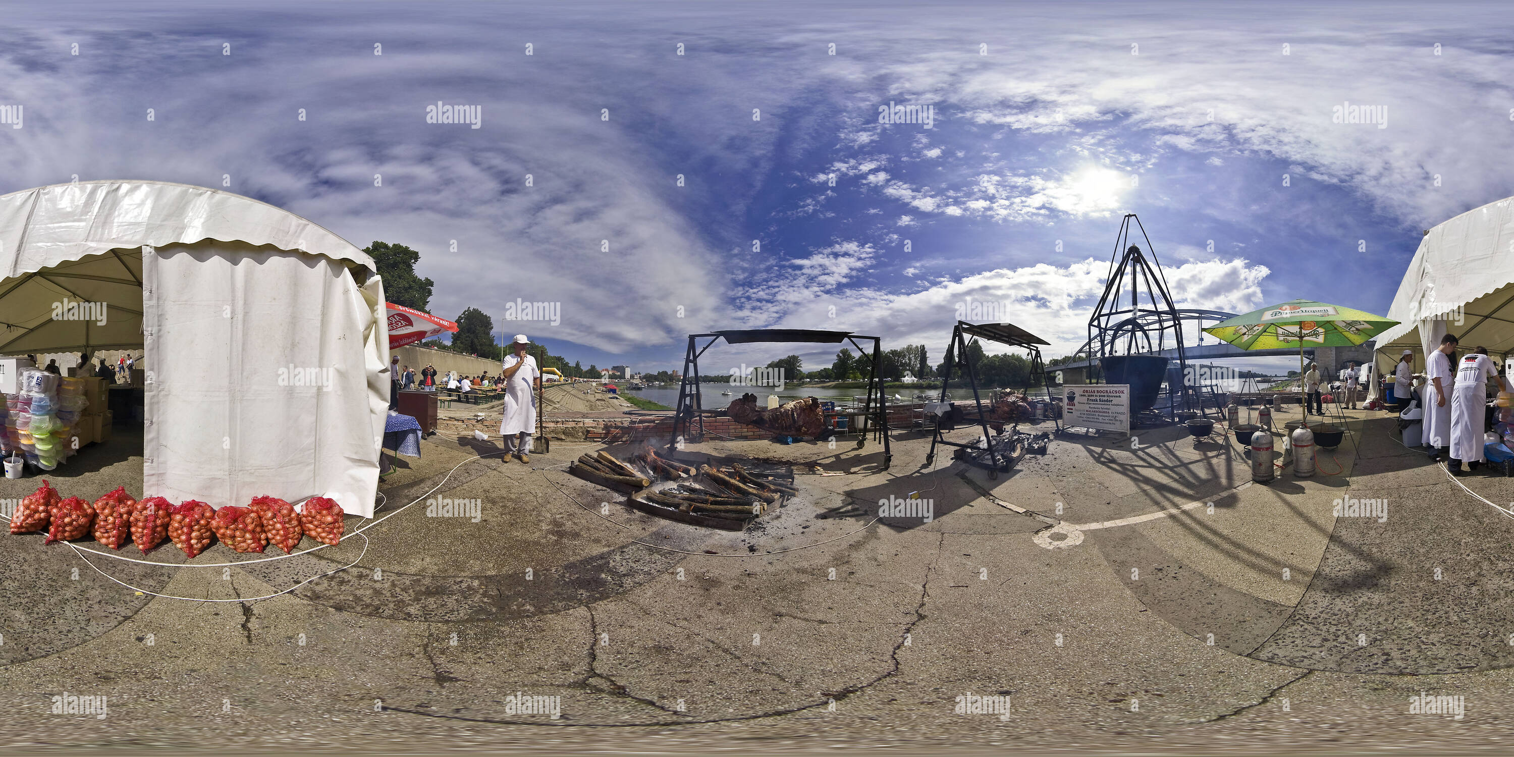 Ox roasting hi-res stock photography and images - Alamy