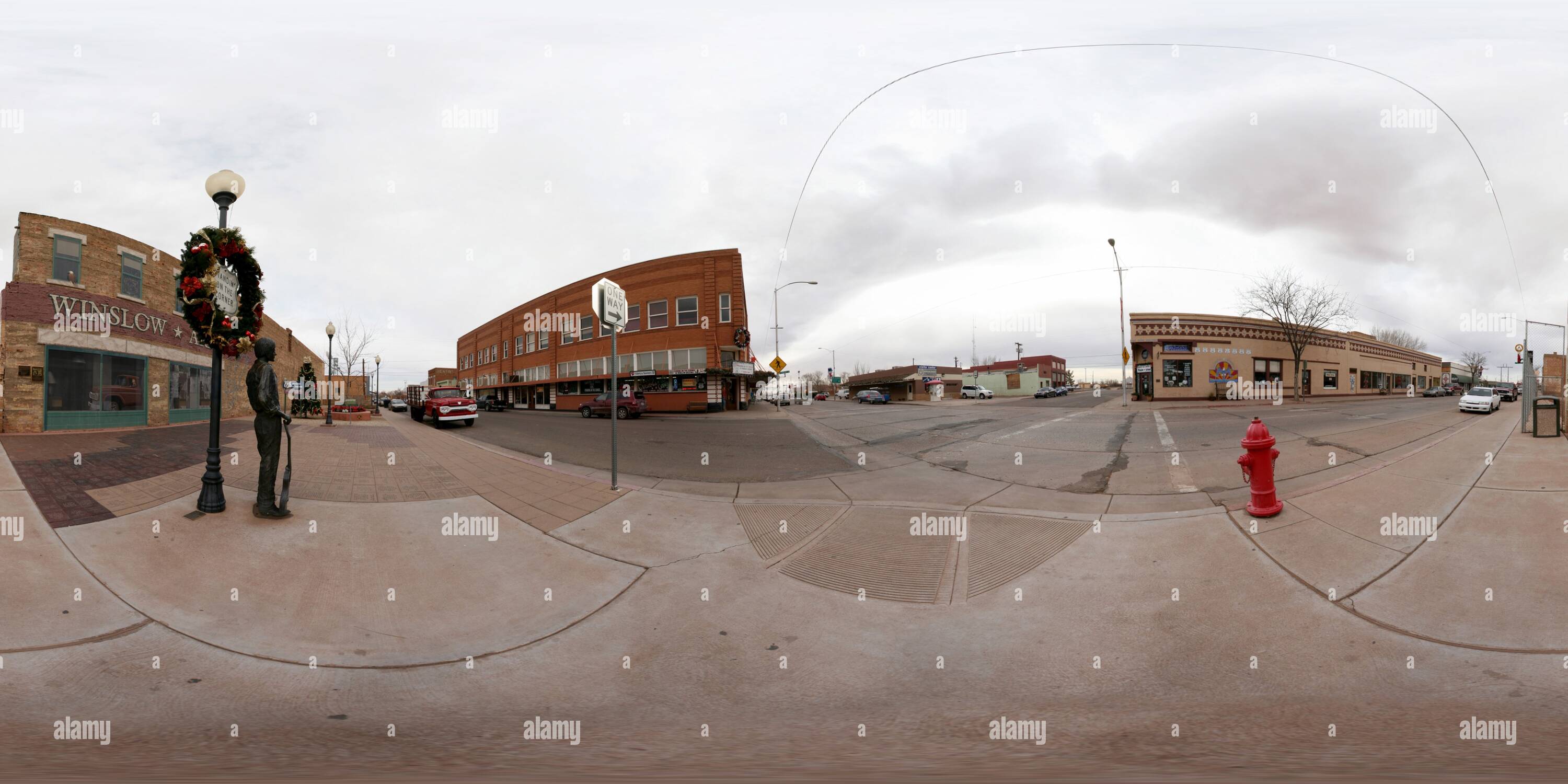 360° view of The Statue at Standin' On The Corner Park, Winslow ...