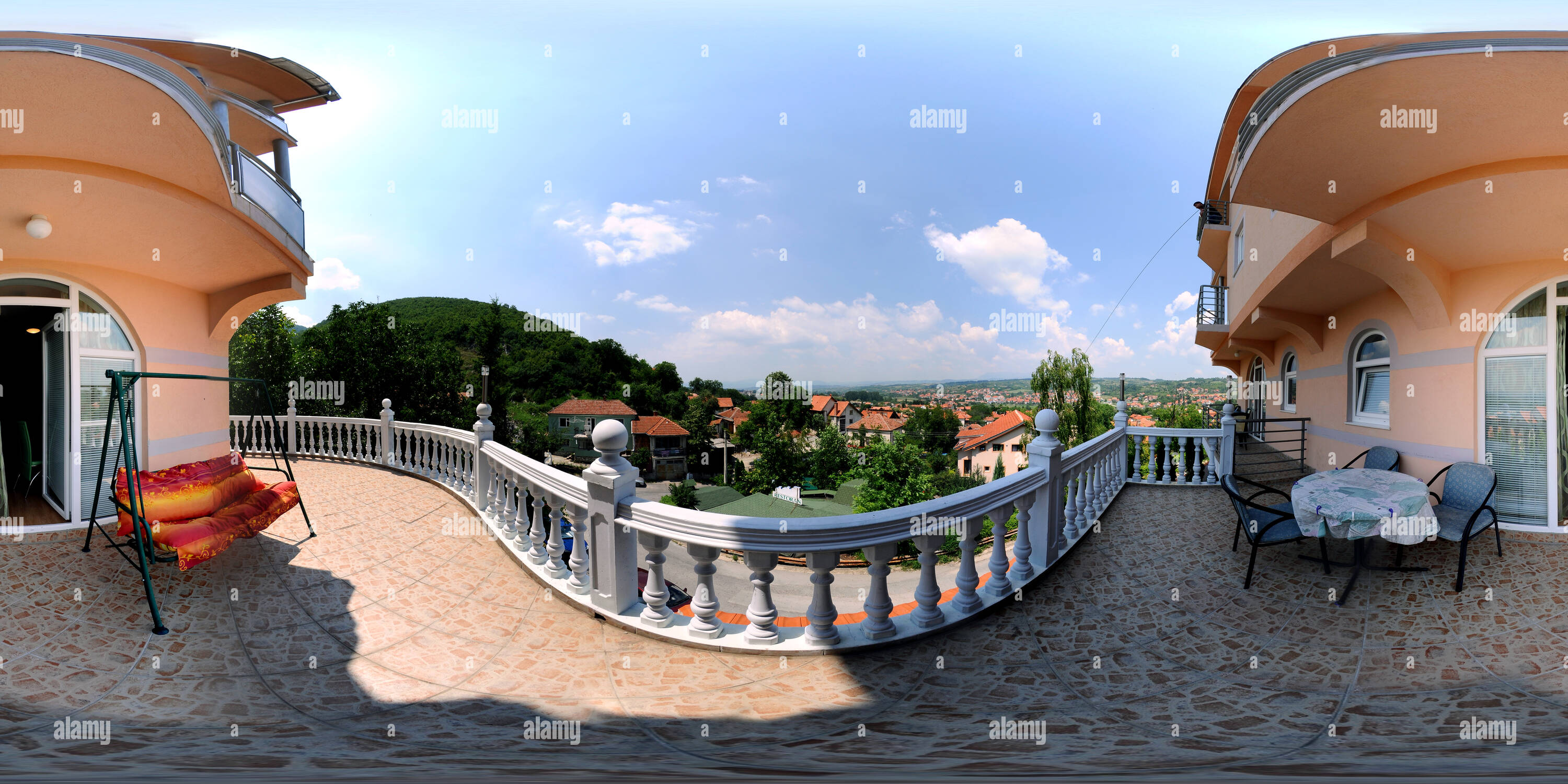 360° view of Soko Spa, Villa Panonija-suite-terrace - Alamy