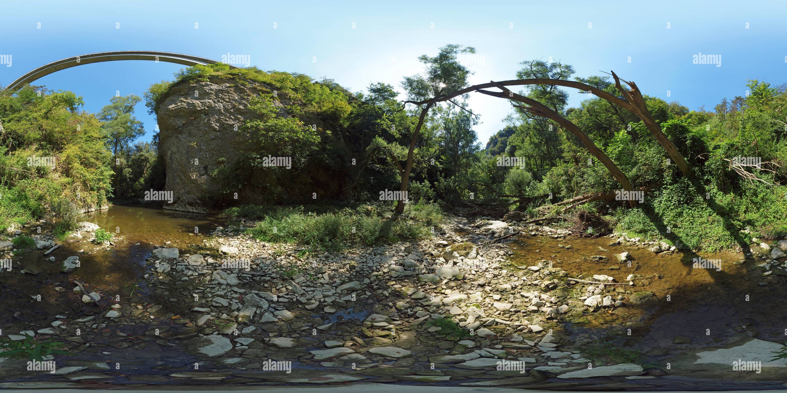 360° view of Abyss of the Pazin - Alamy