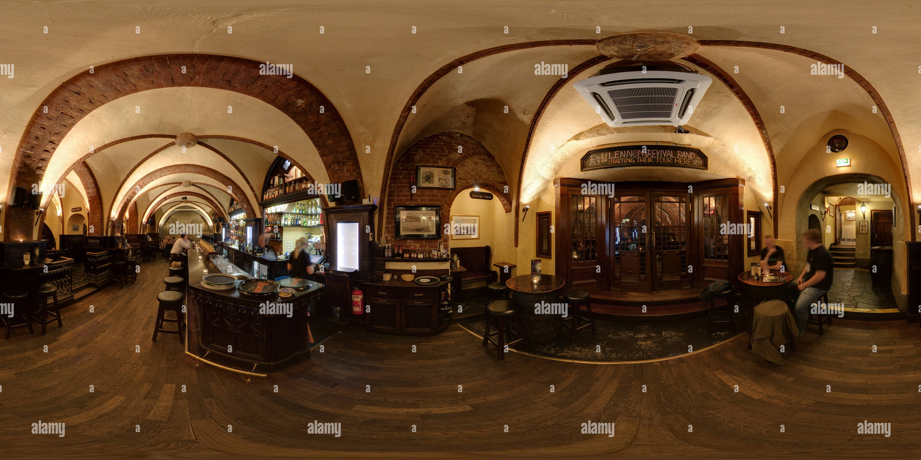 360° view of Jack The Ripper`s. George Yard - Alamy