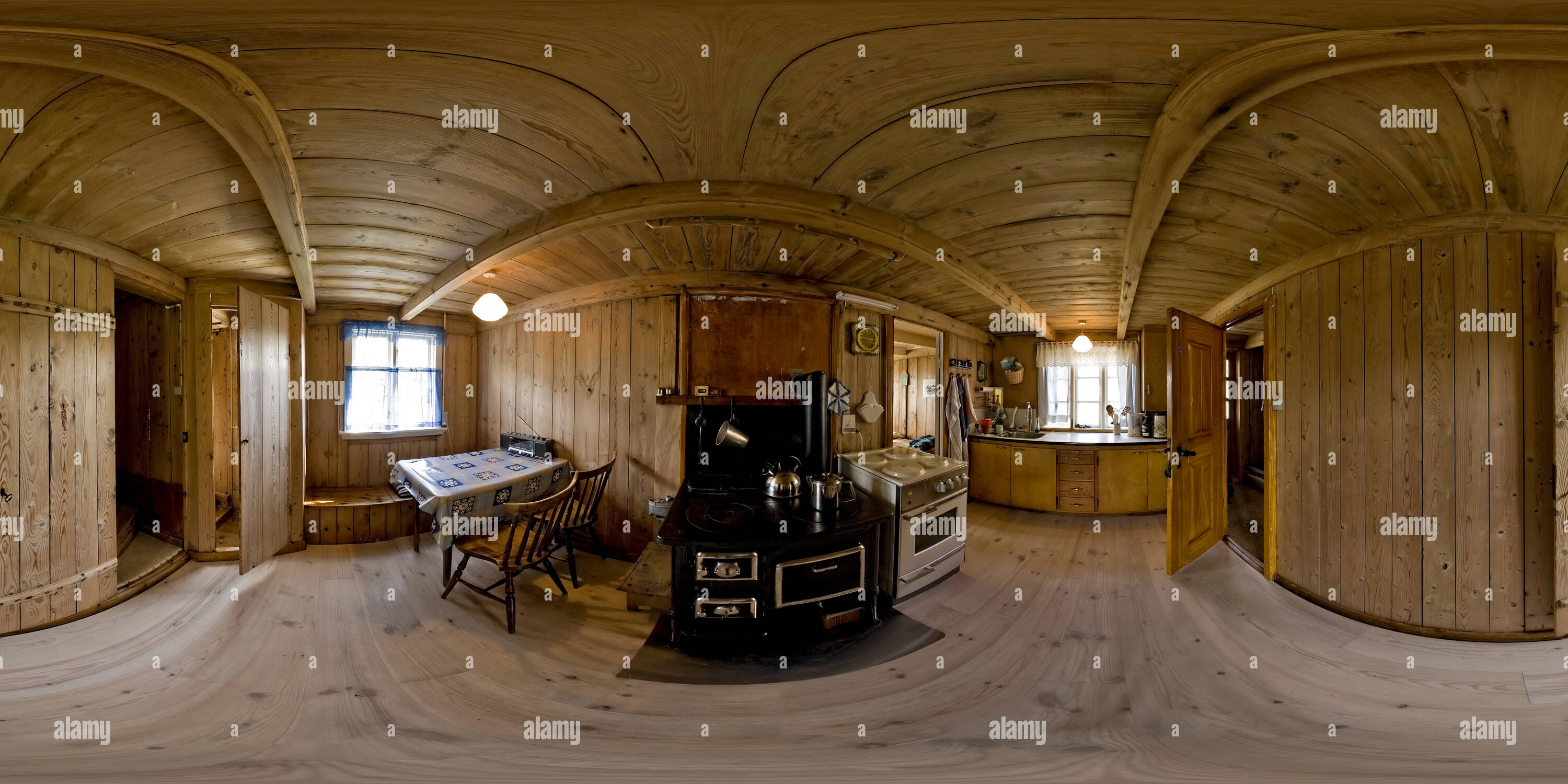 360° view of Old House In Mykines 1873 - Alamy
