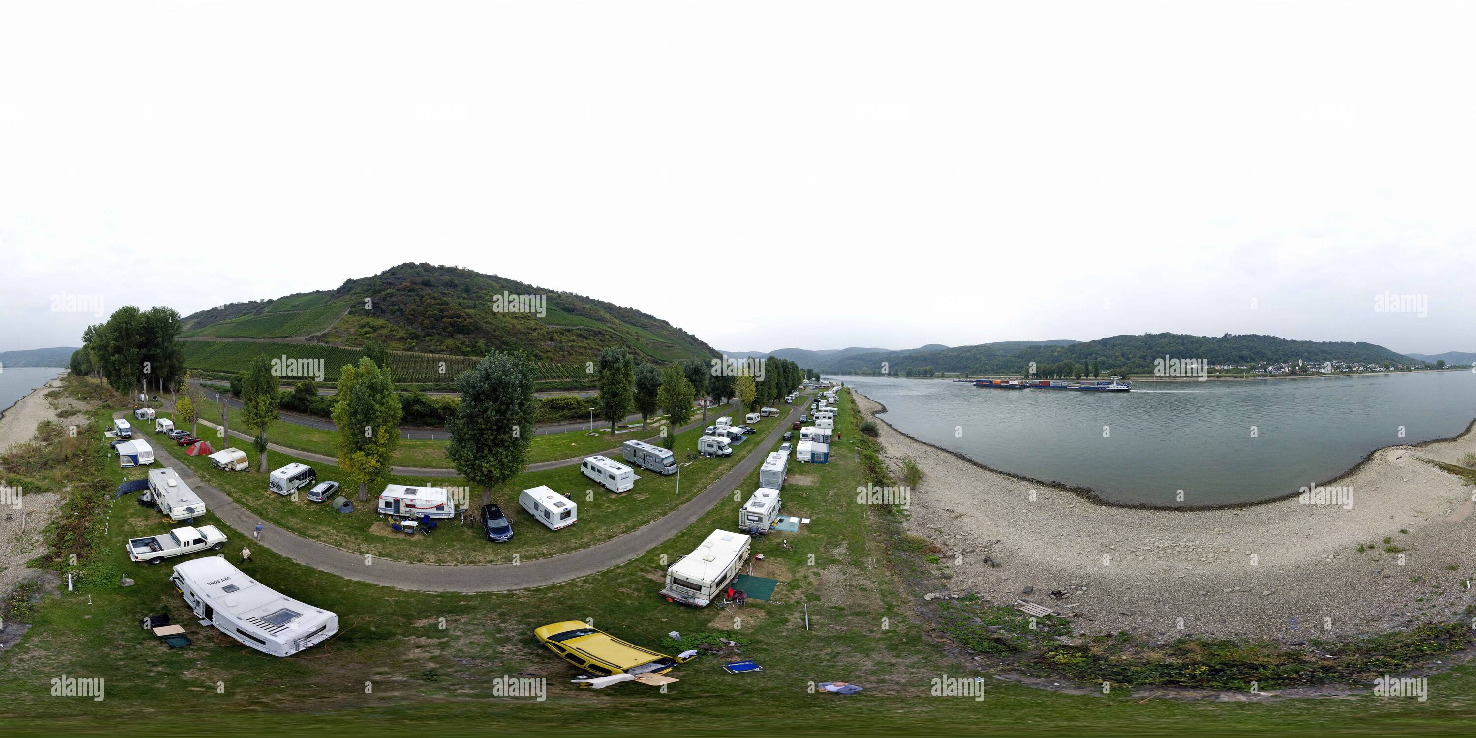 360° view of Camping am Rhein - Alamy