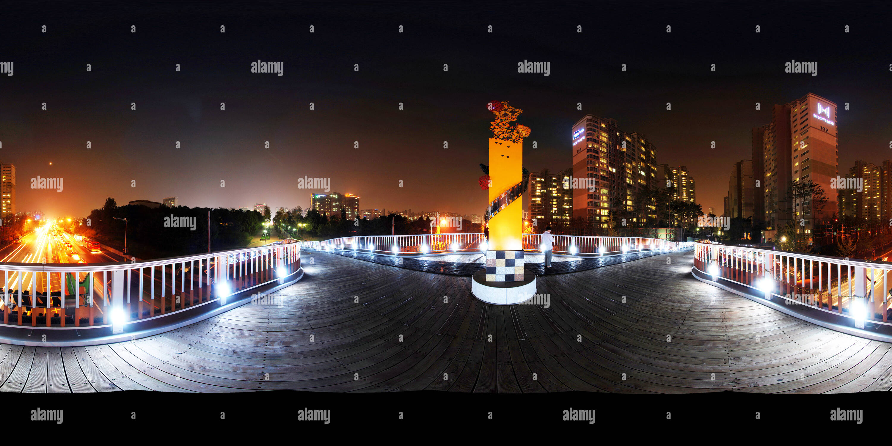 360° view of Hyowon Park Bridge - Alamy