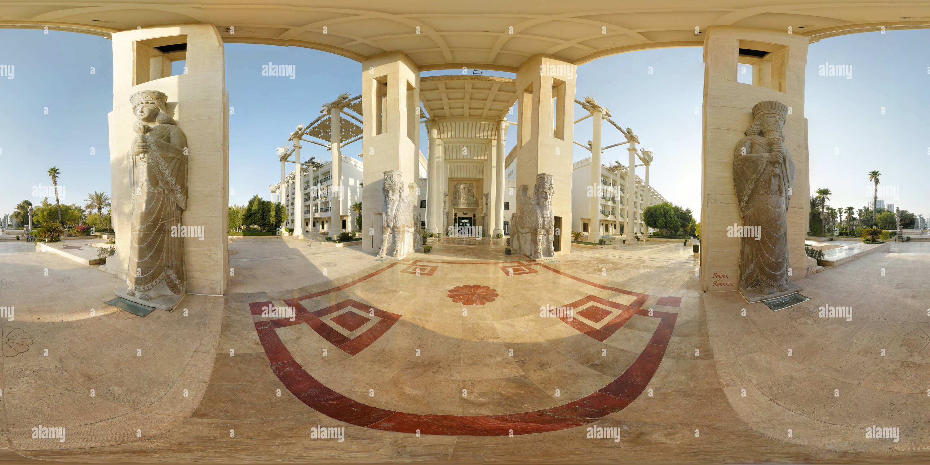 360° view of Dariush Grand Hotel, Kish Island - Alamy