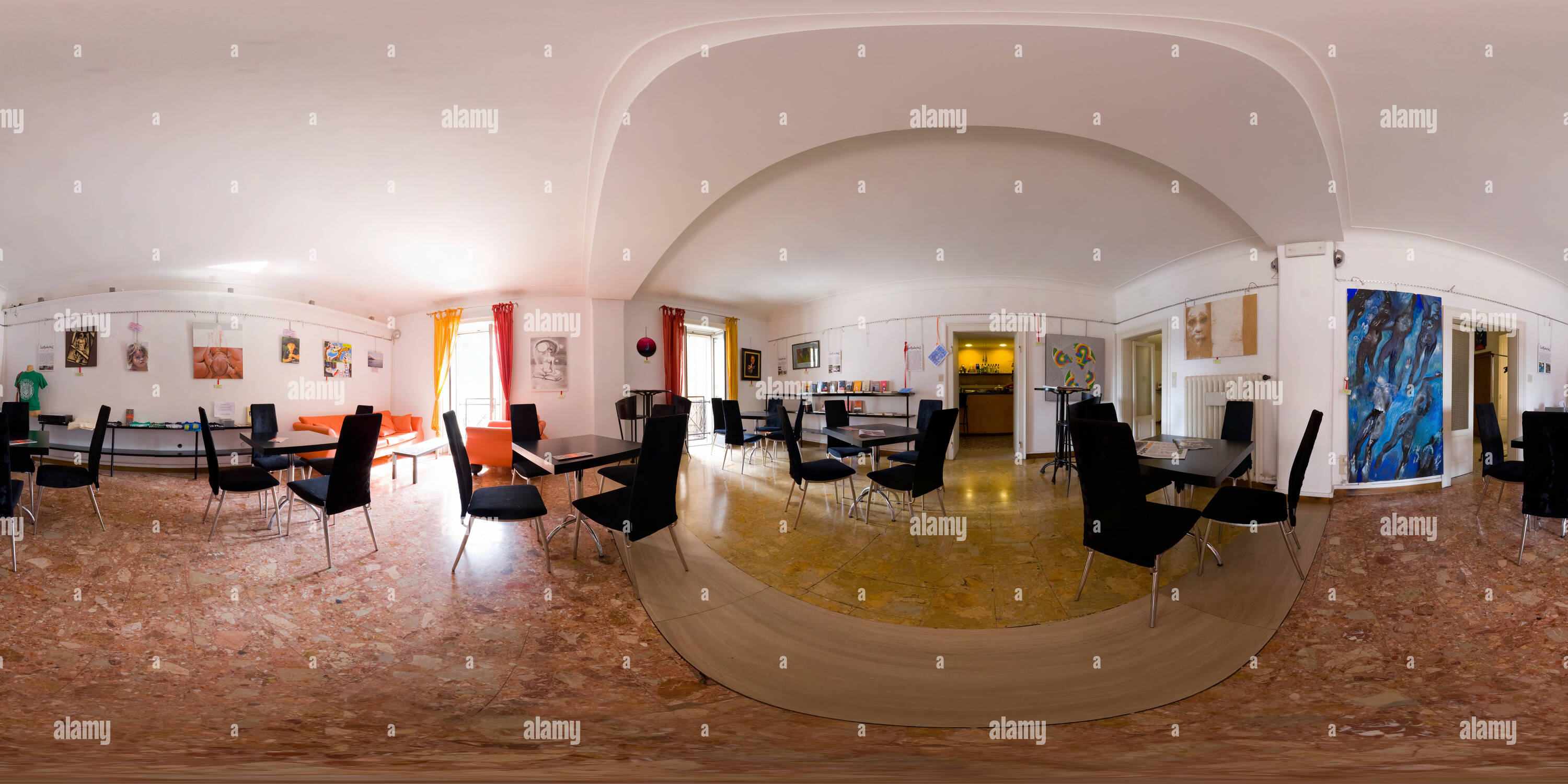 360° view of Caffè Letterario - Brescia - Alamy