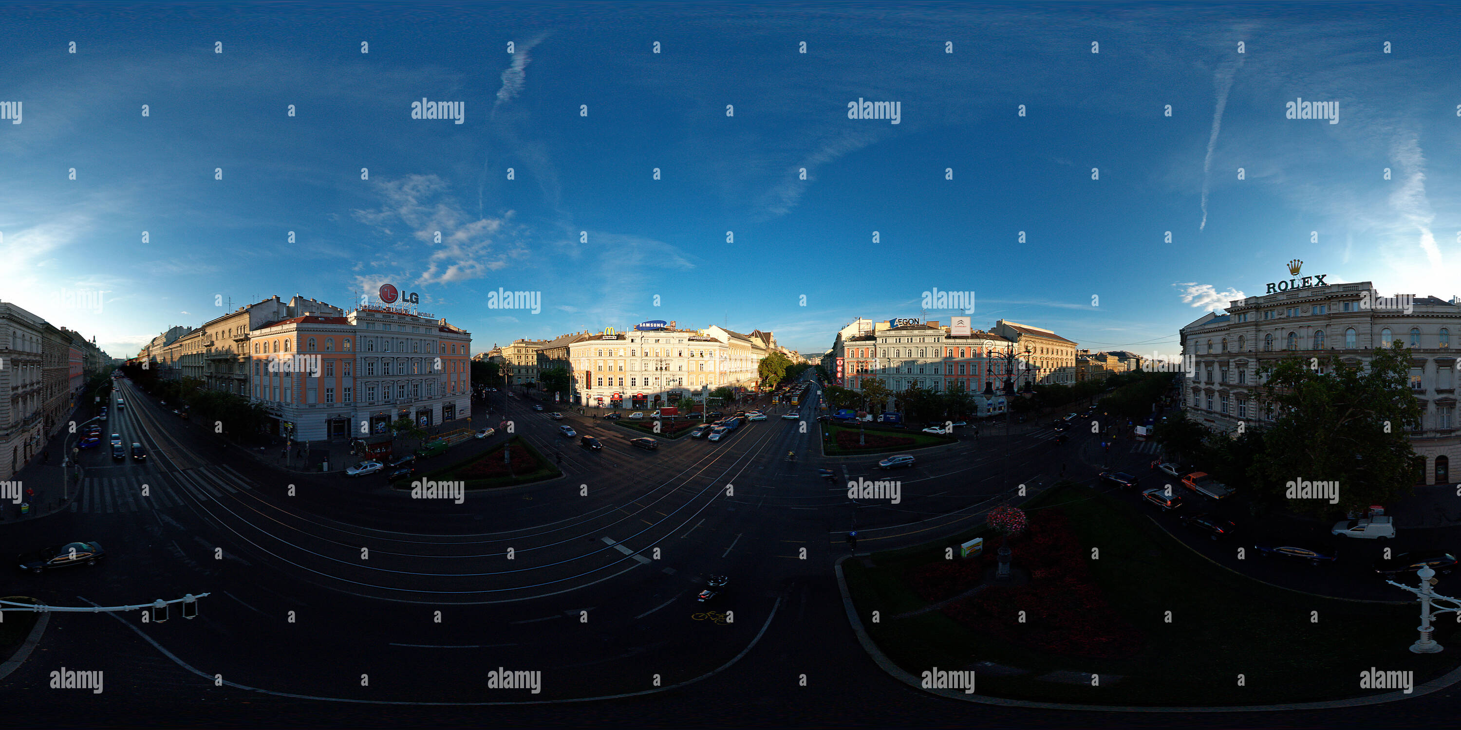 Oktogon junction hi-res stock photography and images - Alamy