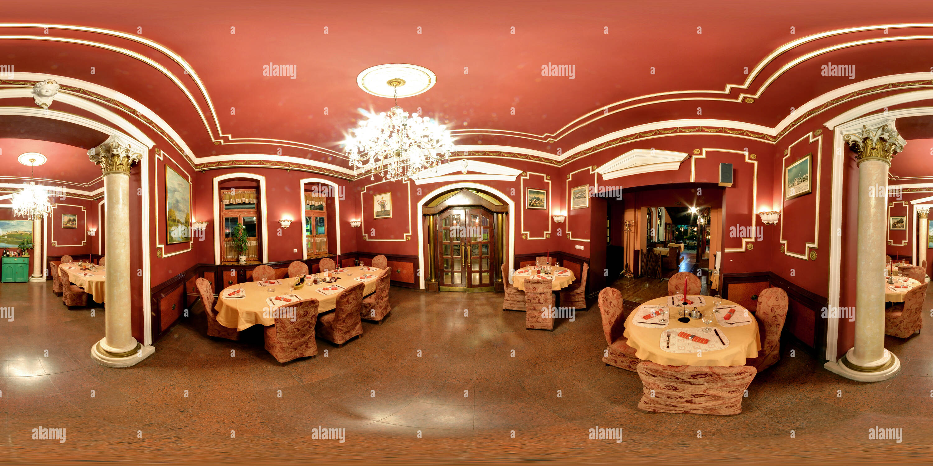 360° view of Restaurant Fontana, Novi Sad, Serbia - Alamy