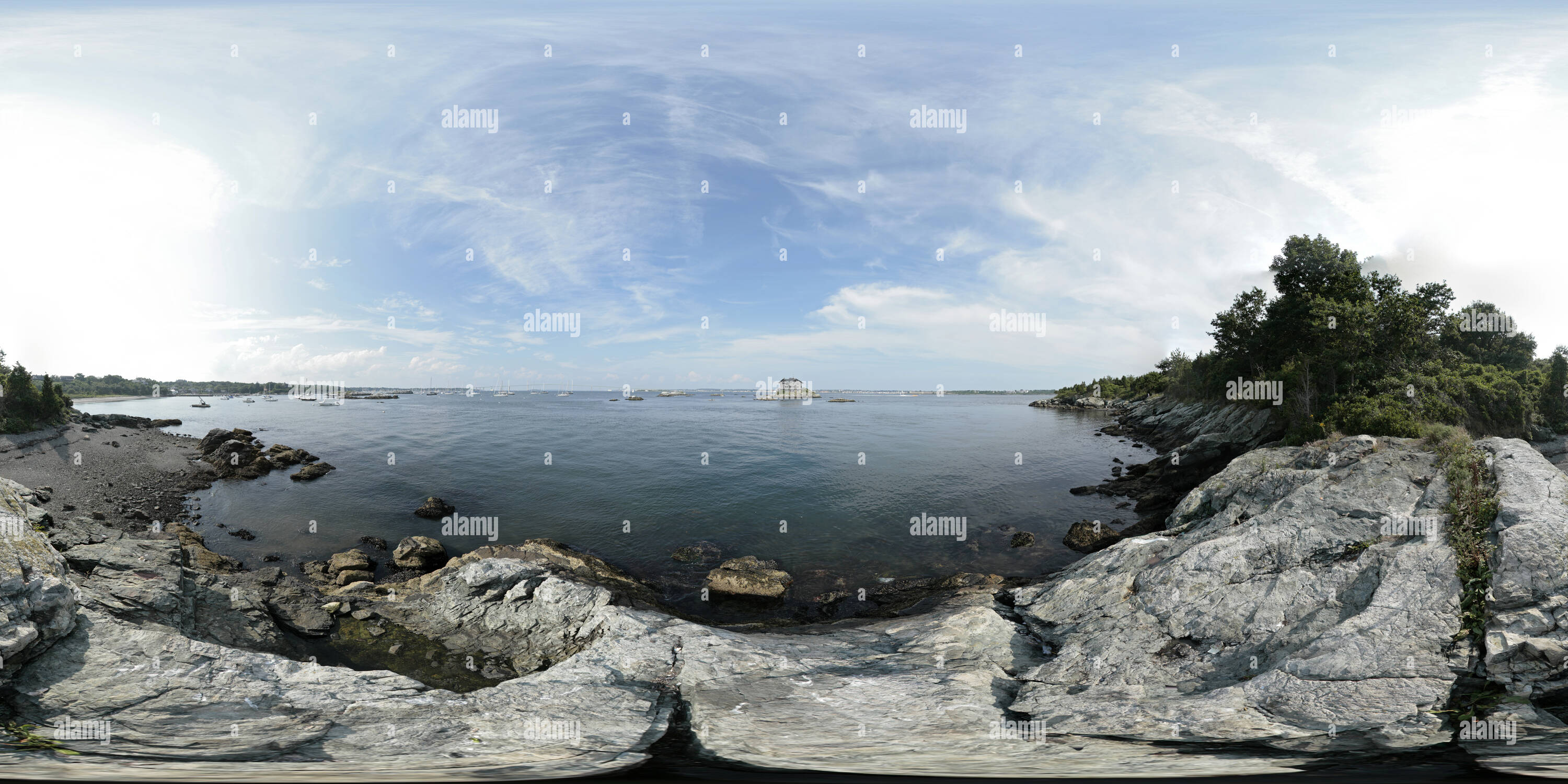 Clingstone house rock narragansett ri hi-res stock photography and ...