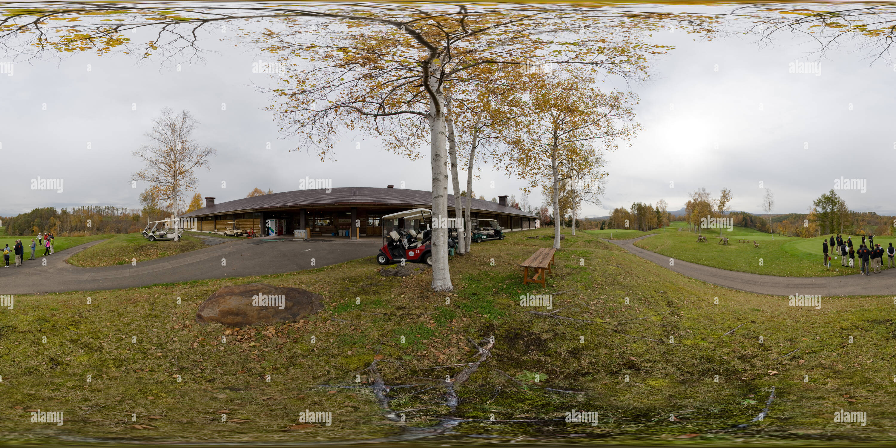 360° view of HTM Open Golf Day - Alamy