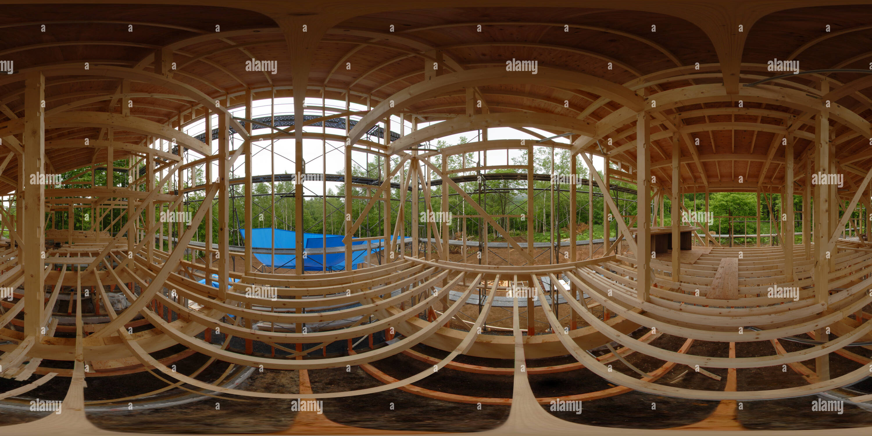 360° view of Jungle Ghetto Project - Alamy
