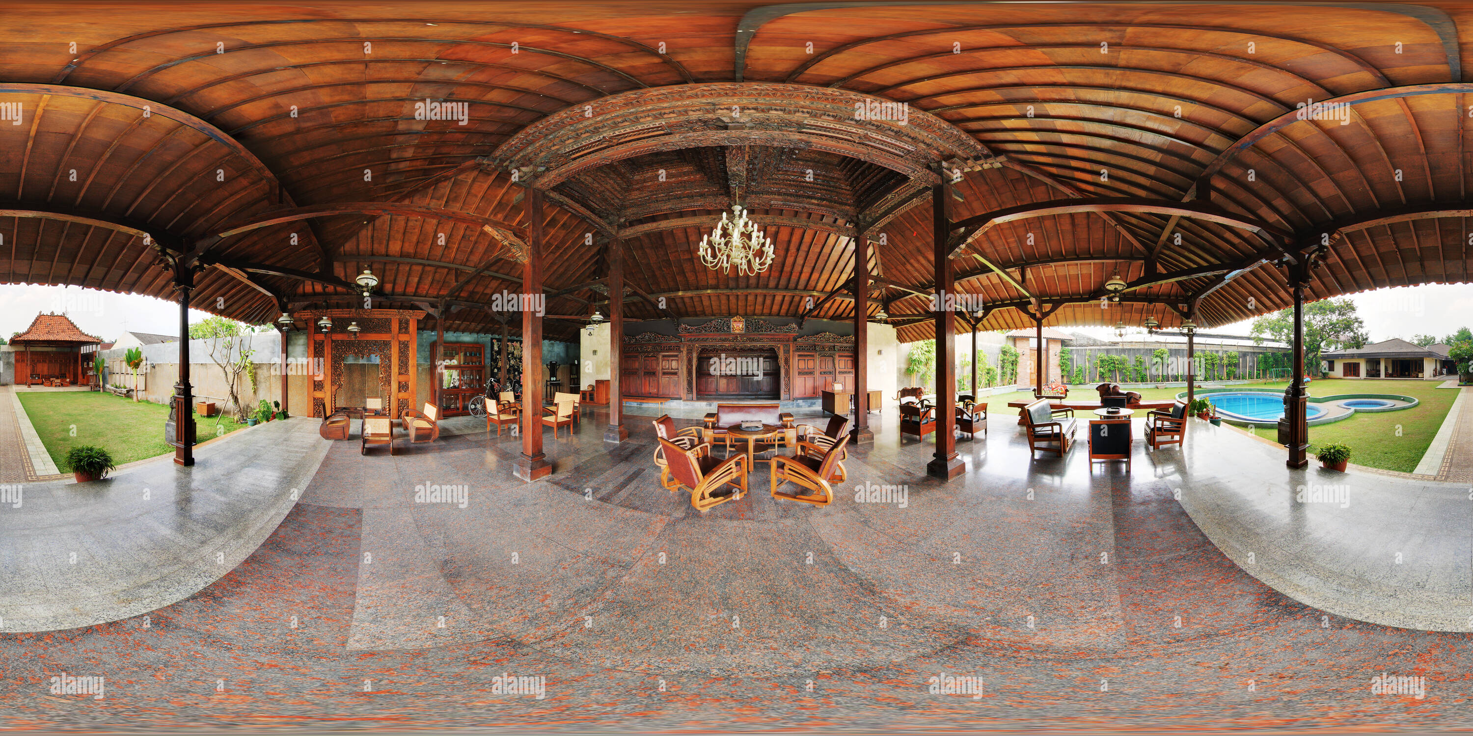 360° view of The Roemah 7A - Pendopo - Alamy