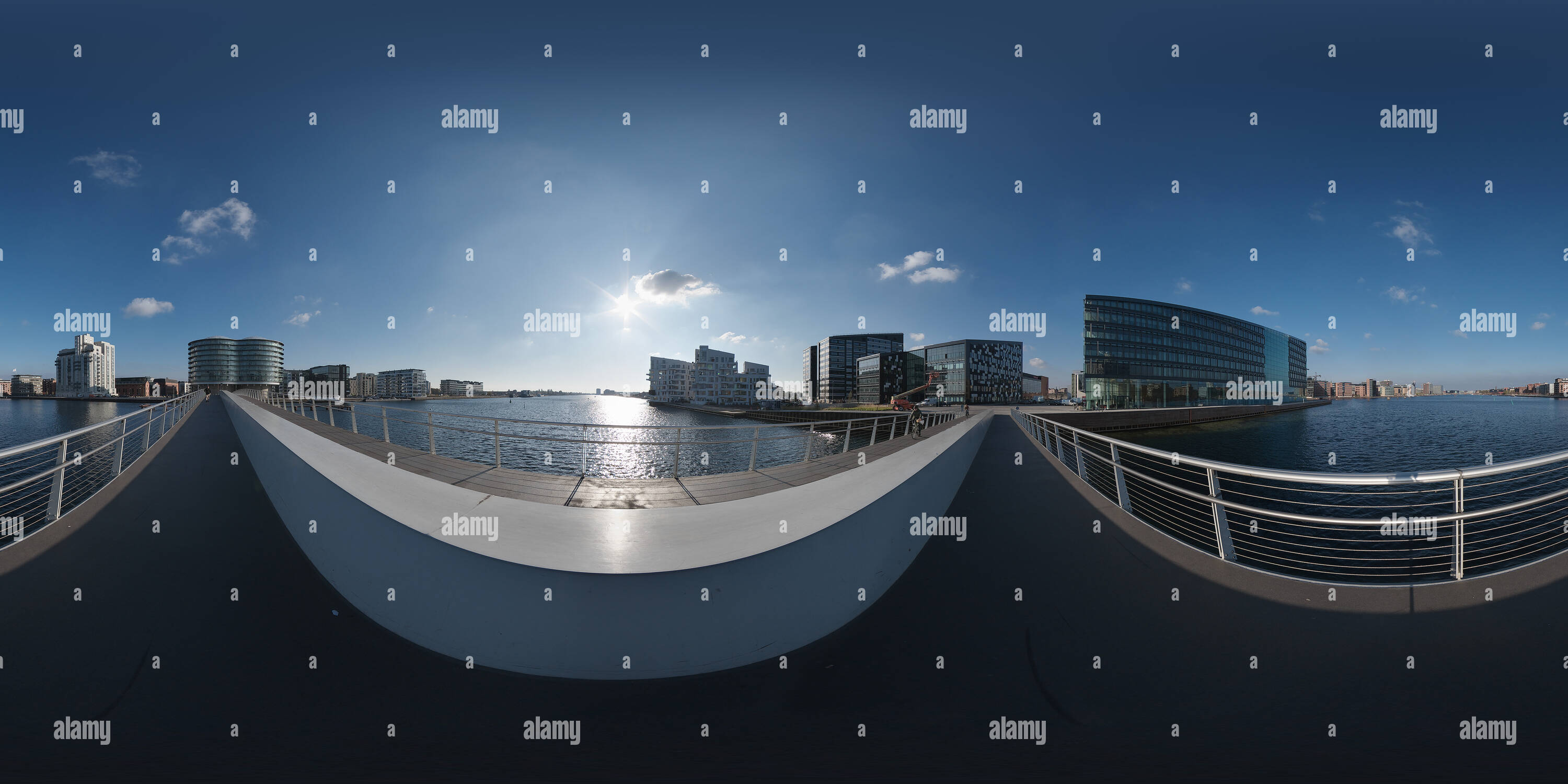 360° view of Havneholmen Copenhagen Waterfront - Alamy