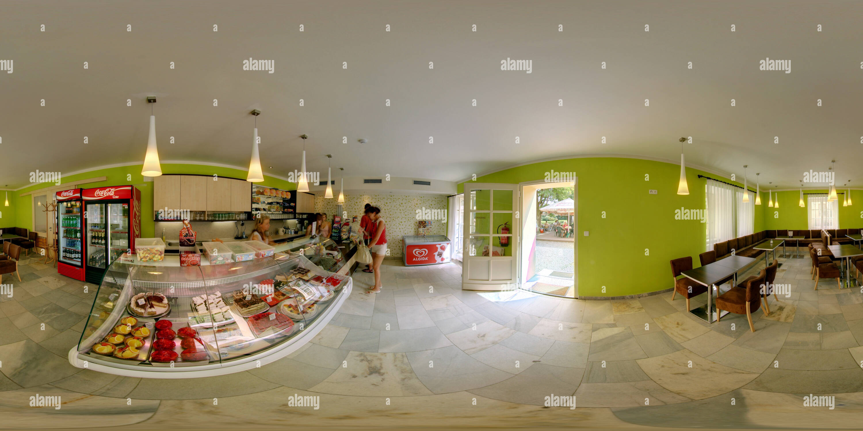 360° view of Hotel Lednice Cukrarna - Alamy