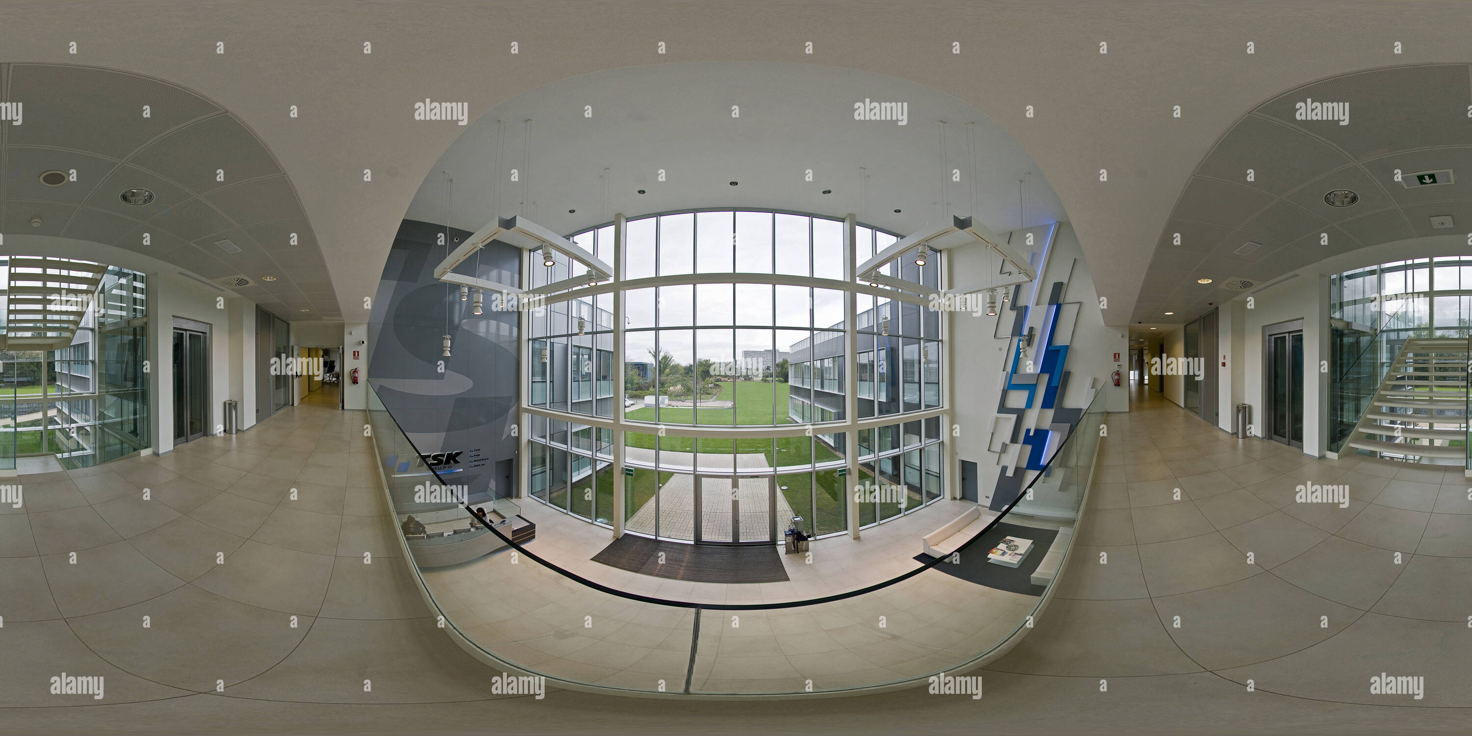360° view of TSK Engineering and industrial plants - Alamy