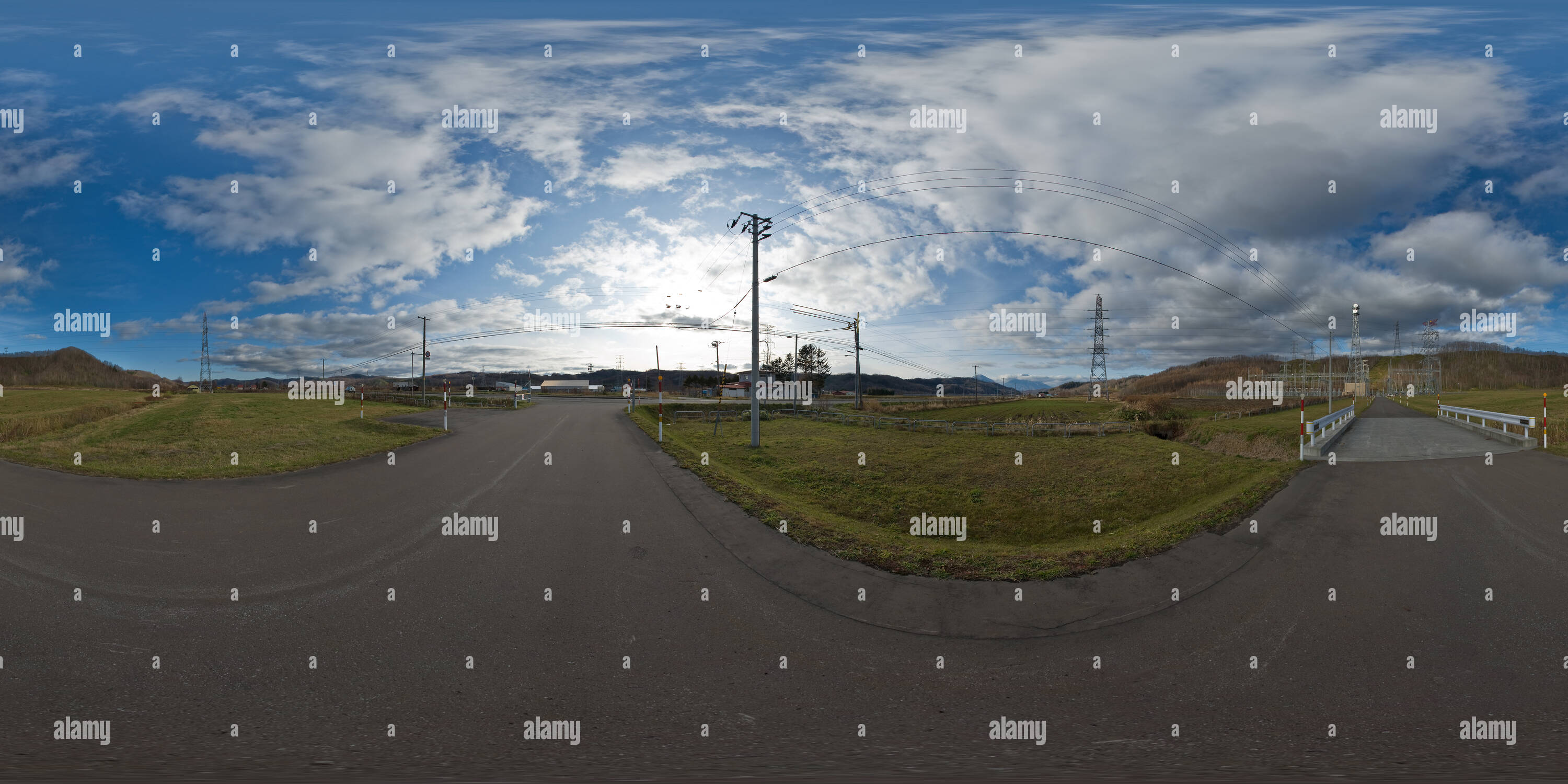 360° view of Route 276 Electric Substation - Alamy