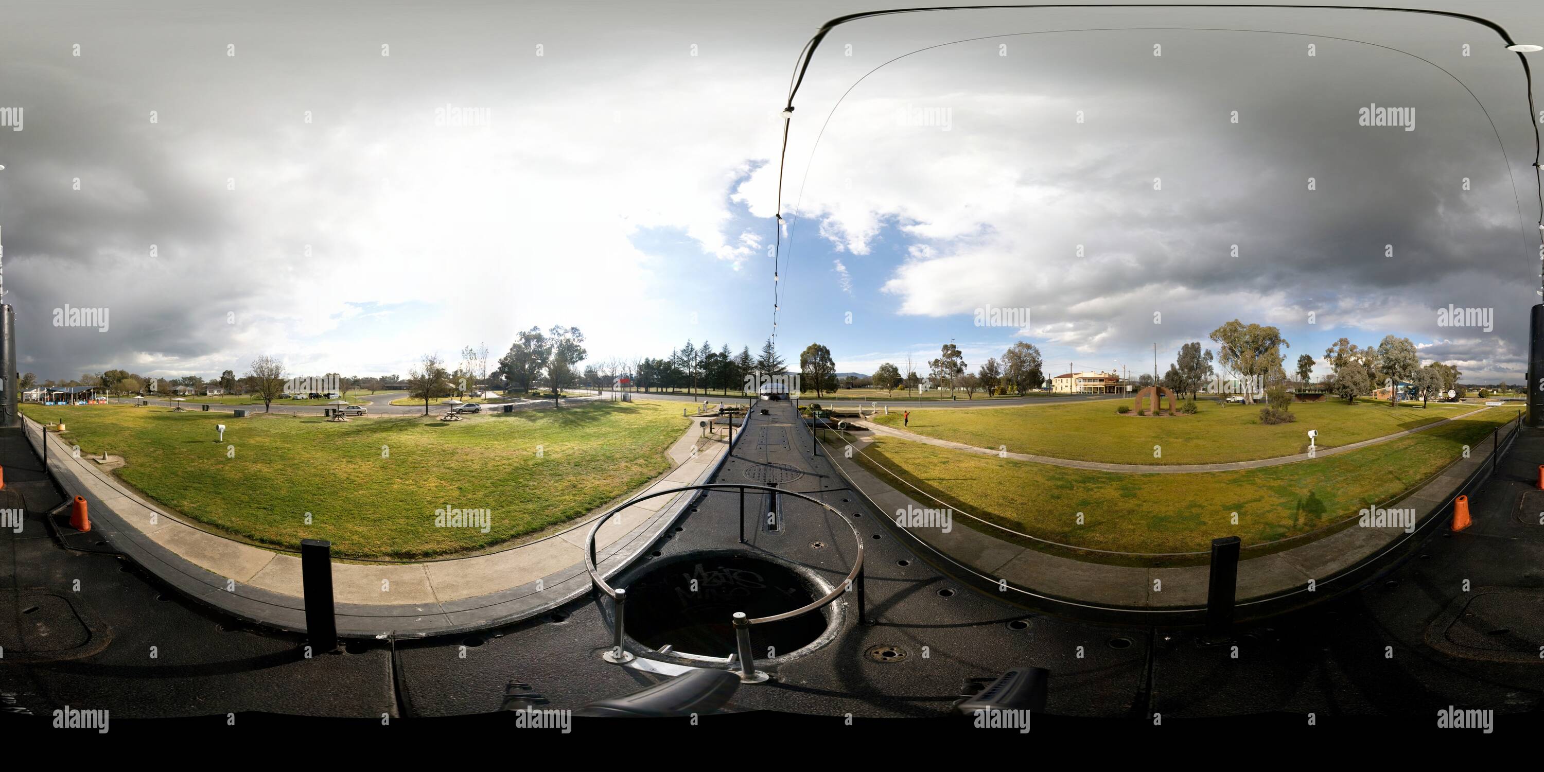 360° view of HMAS Otway - Land Locked Submarine - Holbrook New South ...