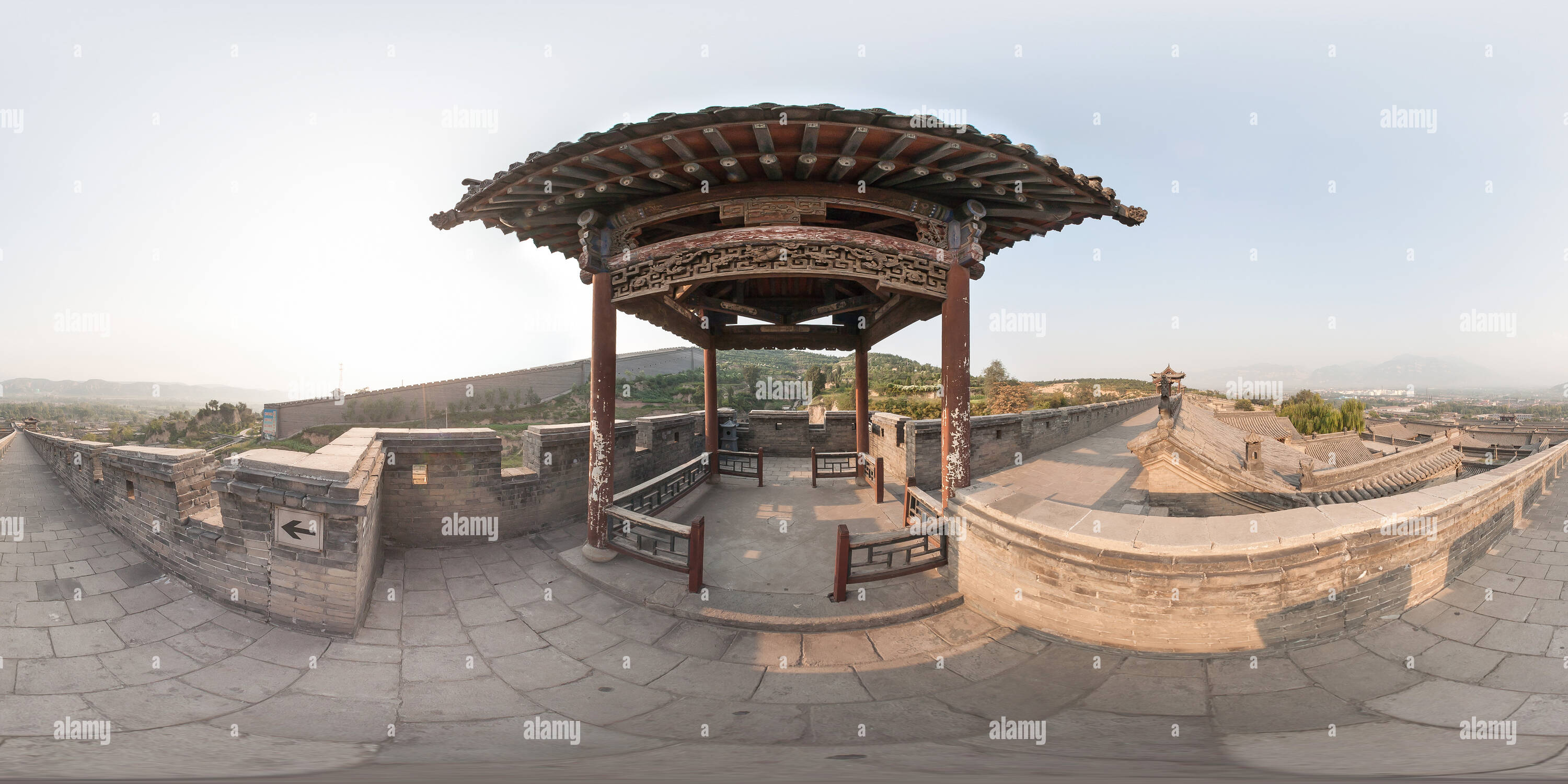 360° view of Wang S Grand Courtyard Red Door The Northwest Corner Of ...