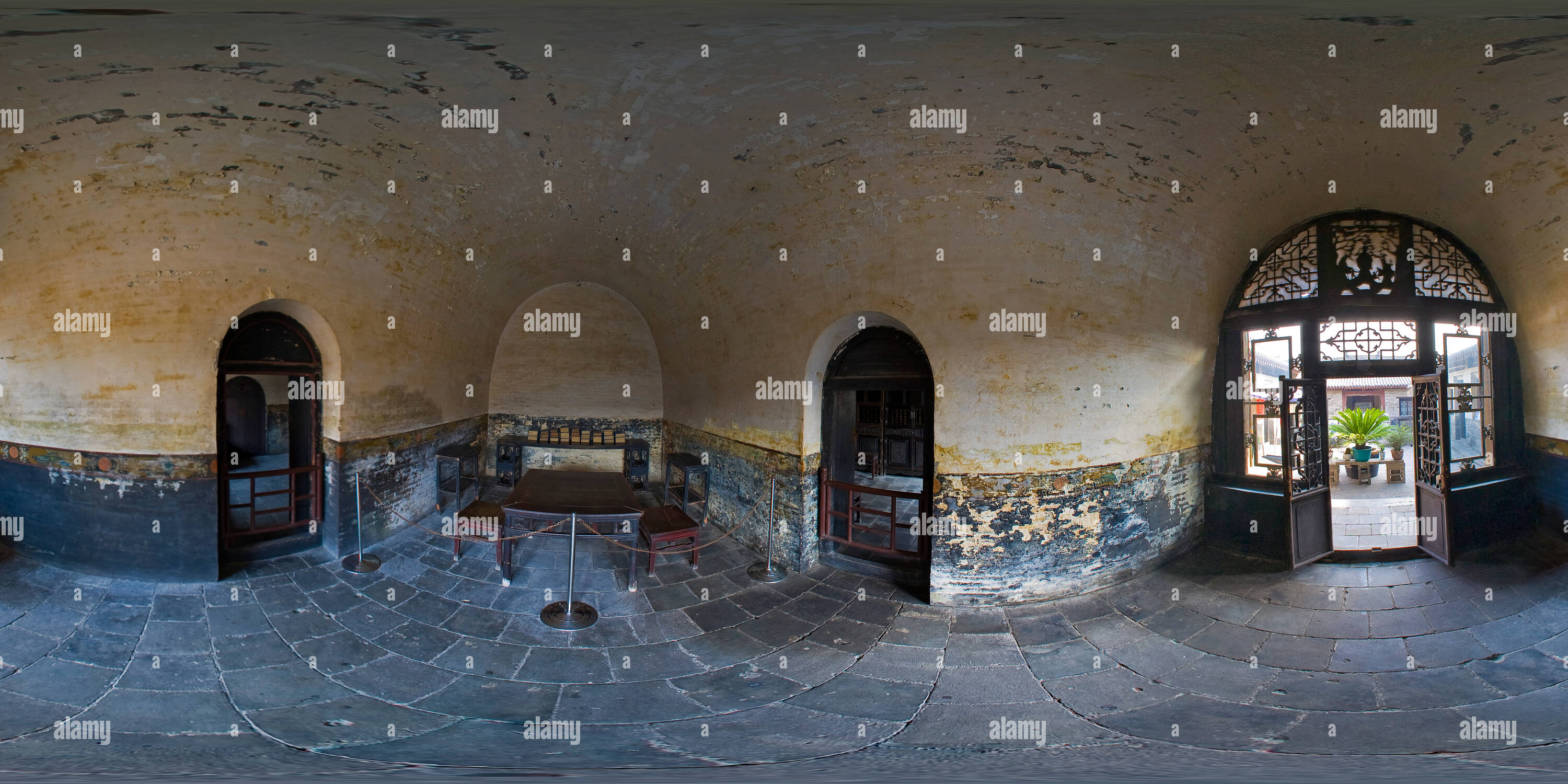 360° view of Wang S Grand Courtyard Sweet Osmanthus Xin Academy - Alamy