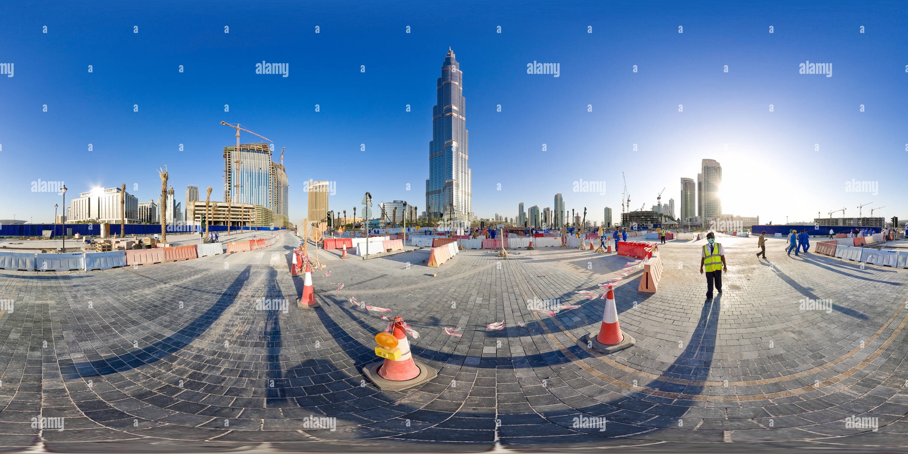 360° view of Burj Khalifa - Khalifa Tower - November 2009 by ...