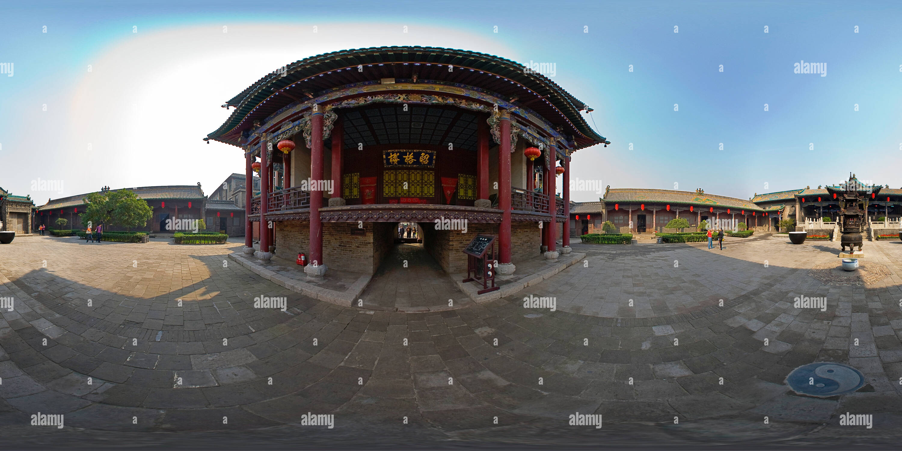360° view of City God Temple A Stage - Alamy