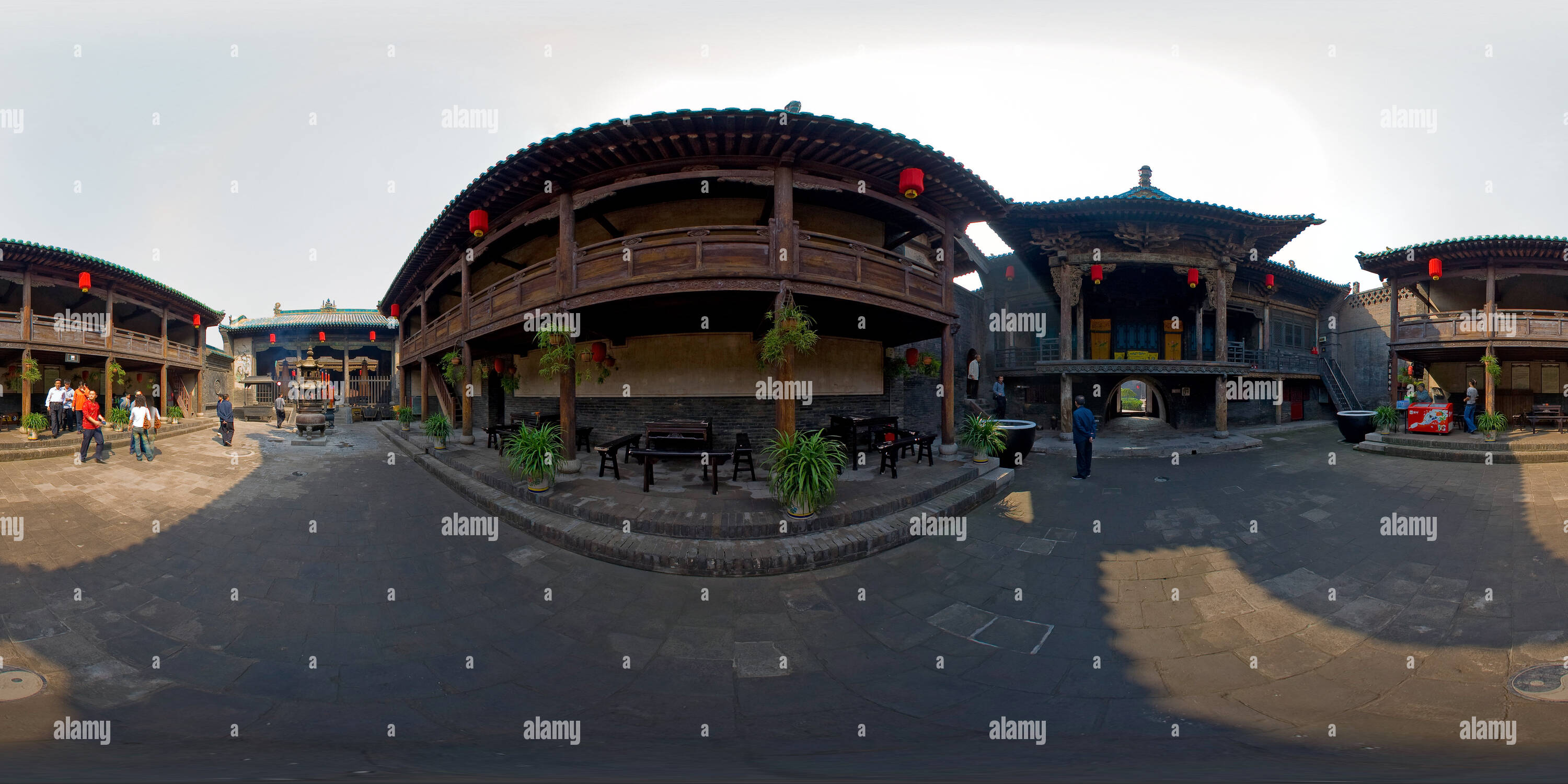 360° view of City God Temple Peking Opera Theater - Alamy