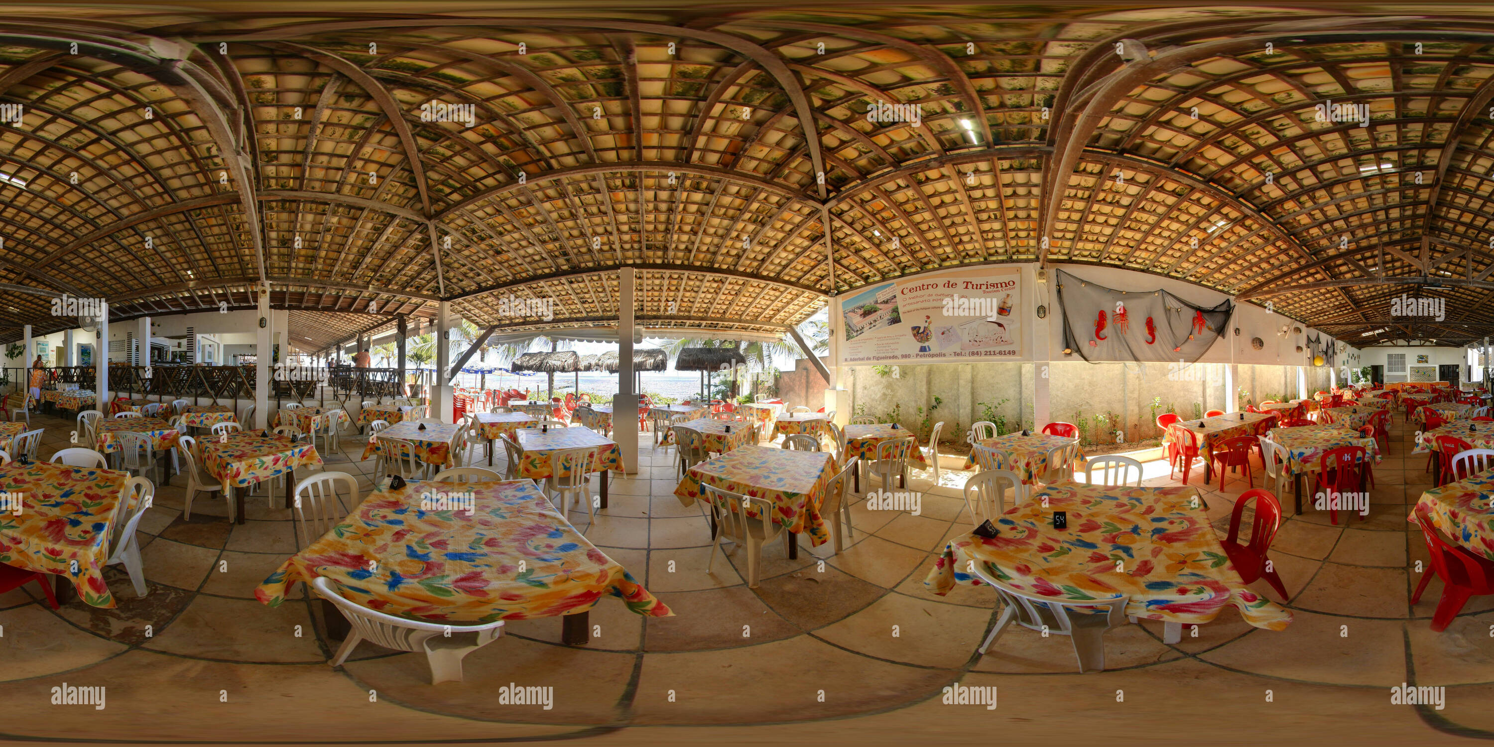 360° view of Left area of restaurant - Alamy