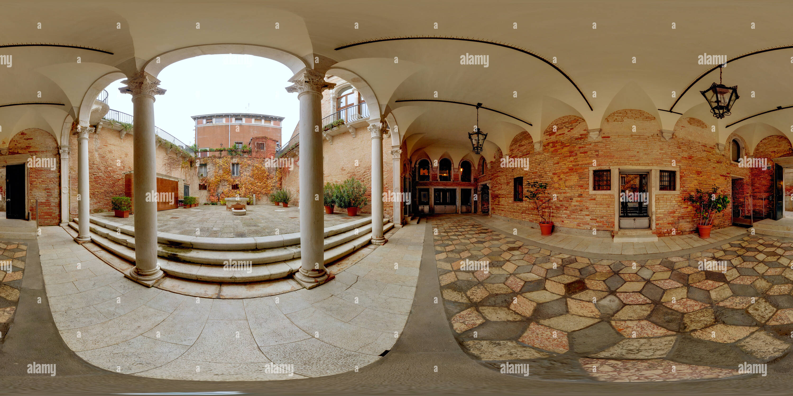 360° view of Venezia Palazzo Zorzi - Alamy