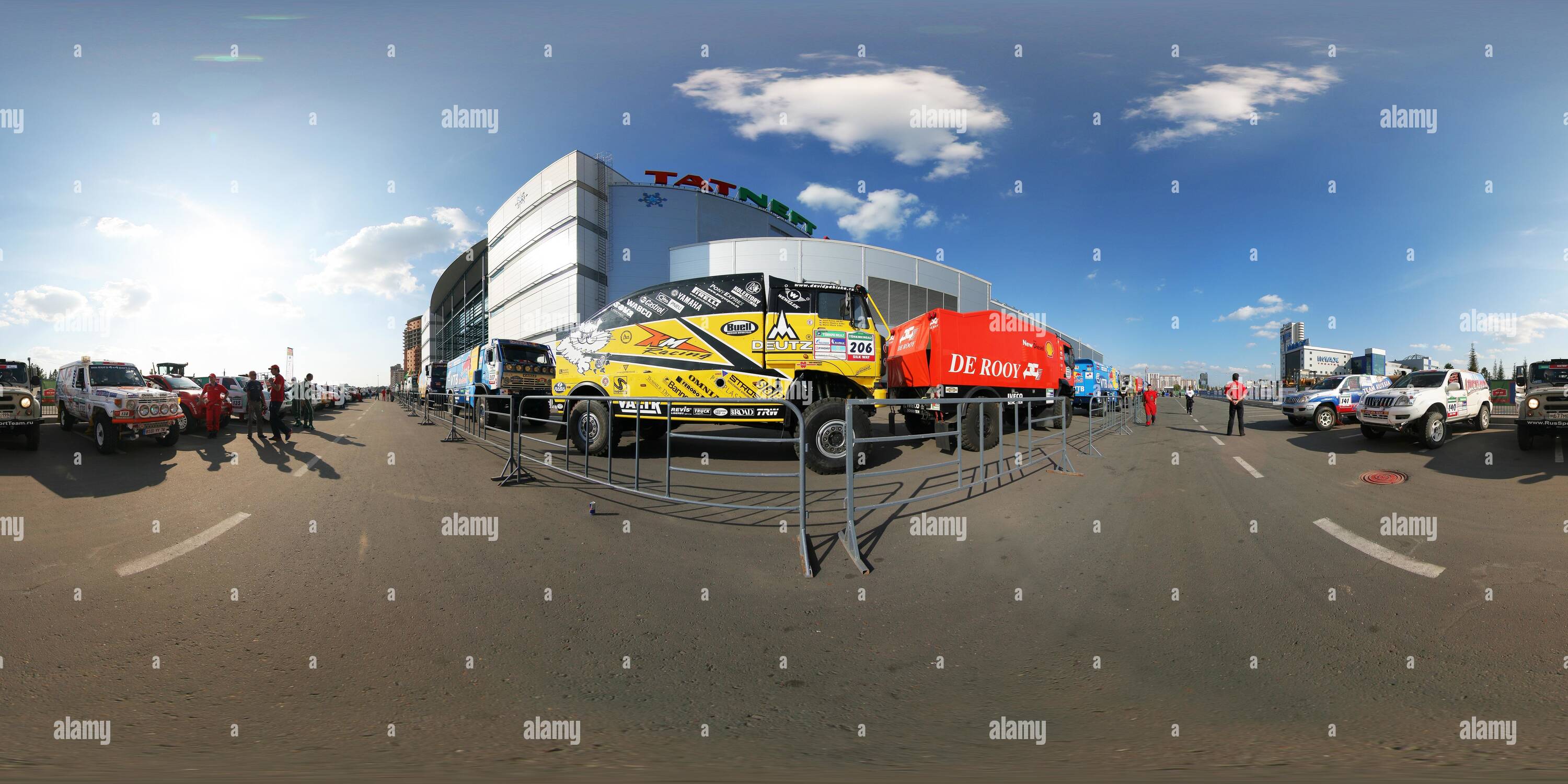 360° view of Silk Way Rally 2009 Kazan - Alamy
