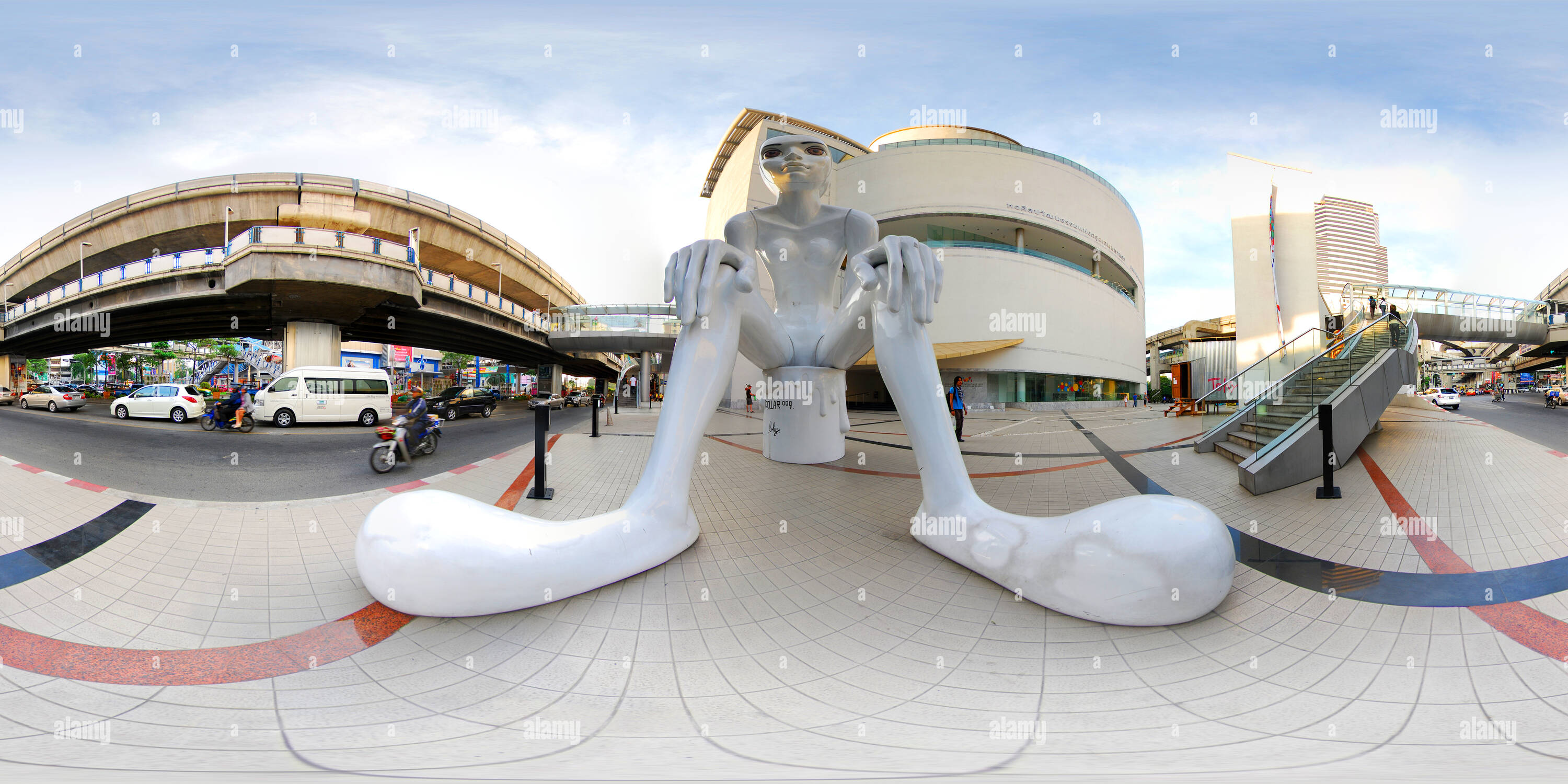 360° view of BACC, Bangkok Art and Culture Centre - Alamy