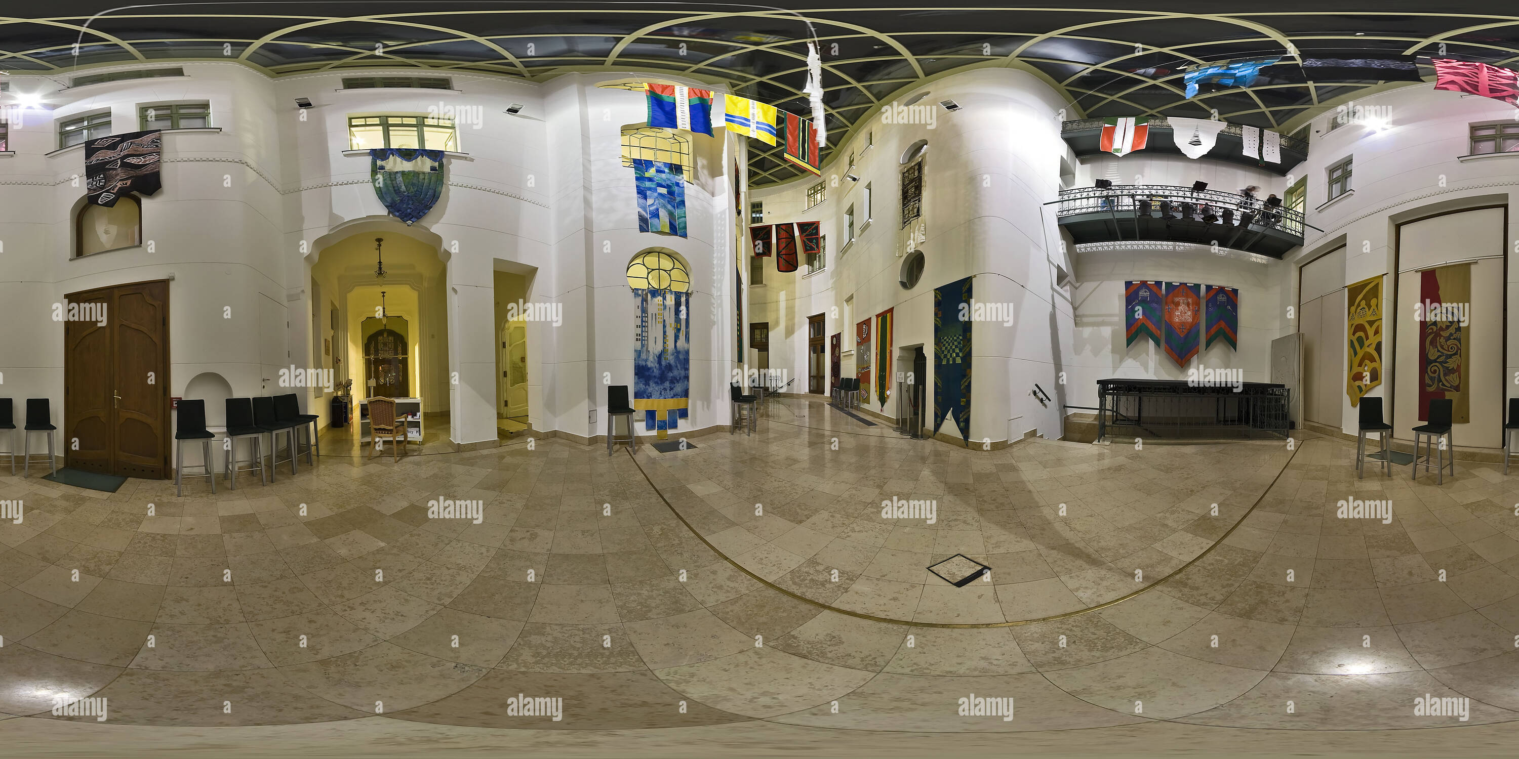 360° view of REOK palace, artistic show - foyer - Alamy