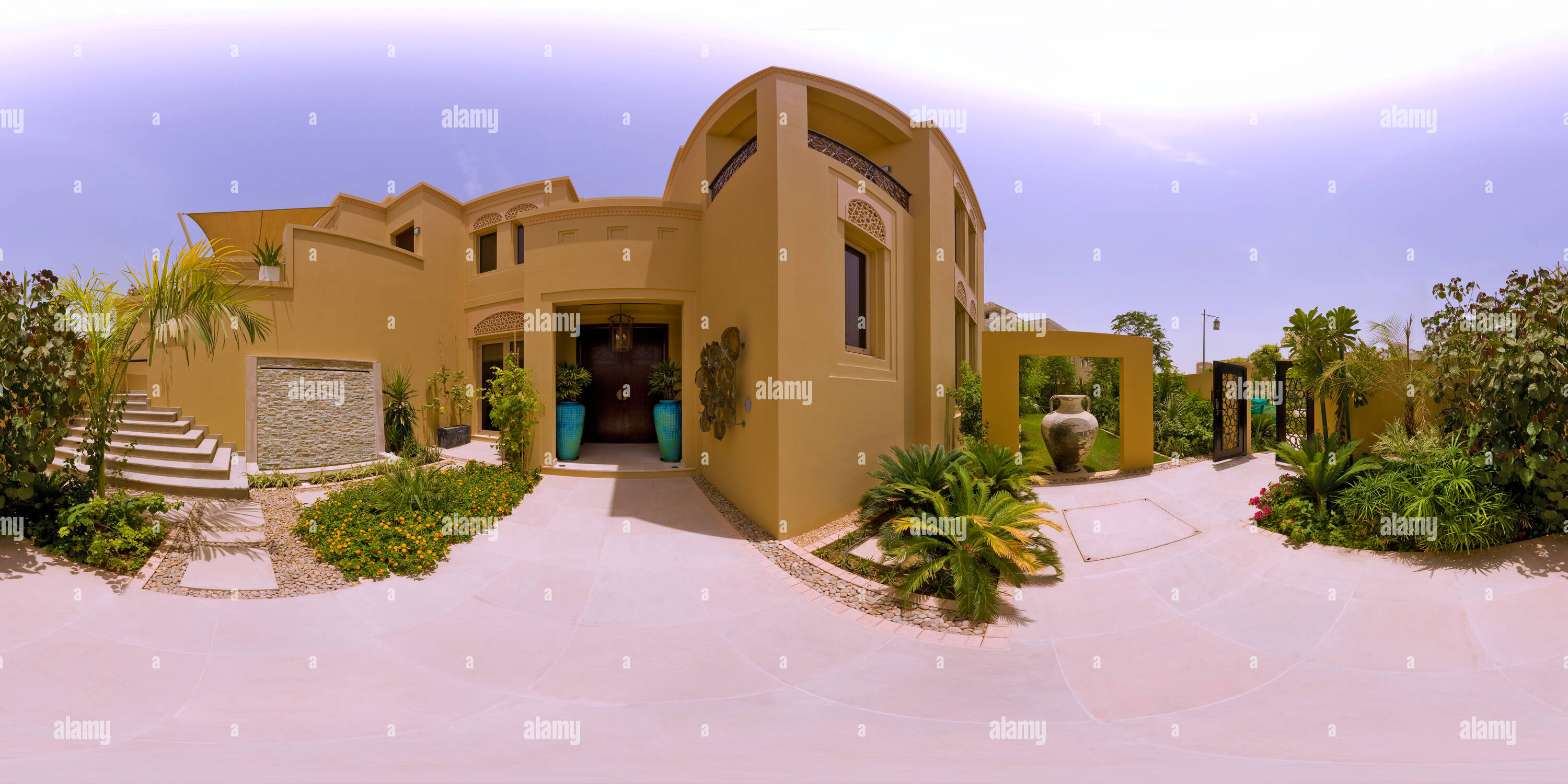 360° view of Dubai Villa Acacia - Entrance by 360emirates - Alamy