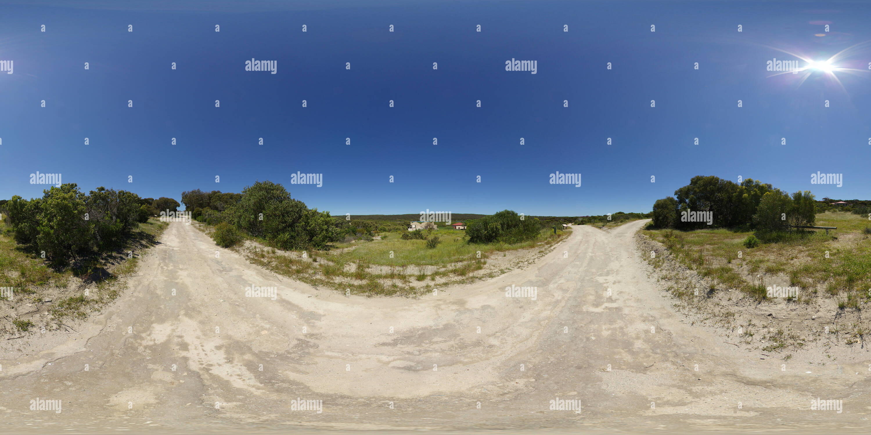 360° view of Inneston Historic Town - Alamy