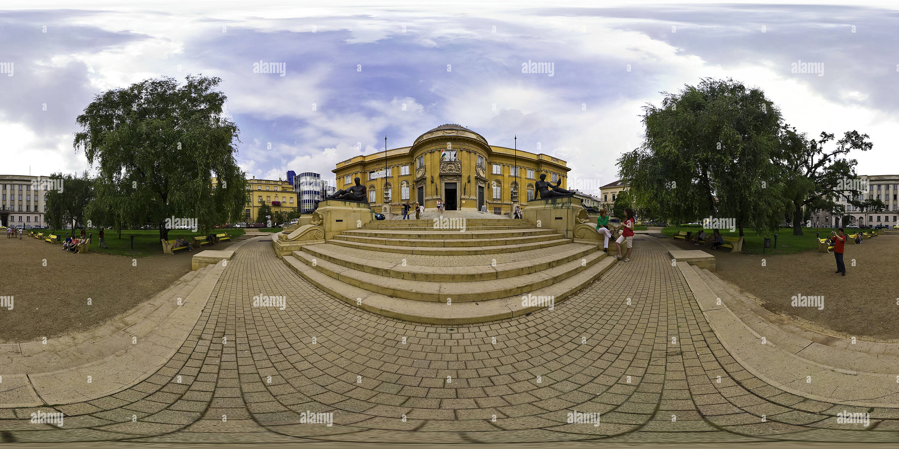360° view of Deri Museum - main entrace - Alamy