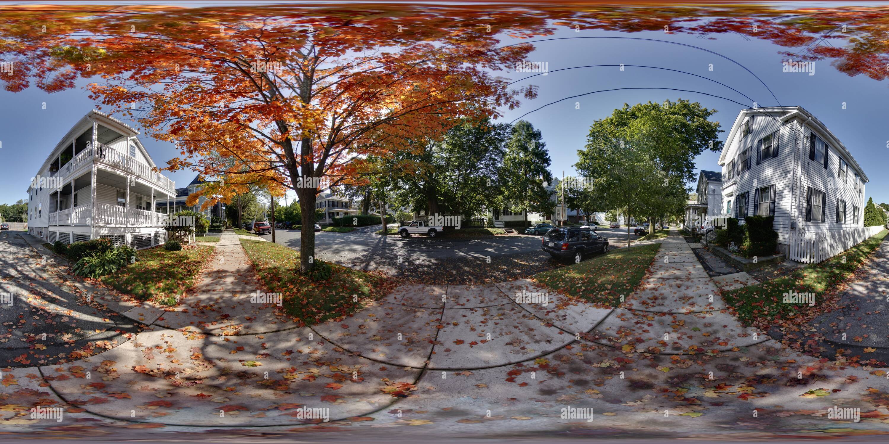 Bristol rhode island street hi-res stock photography and images - Alamy
