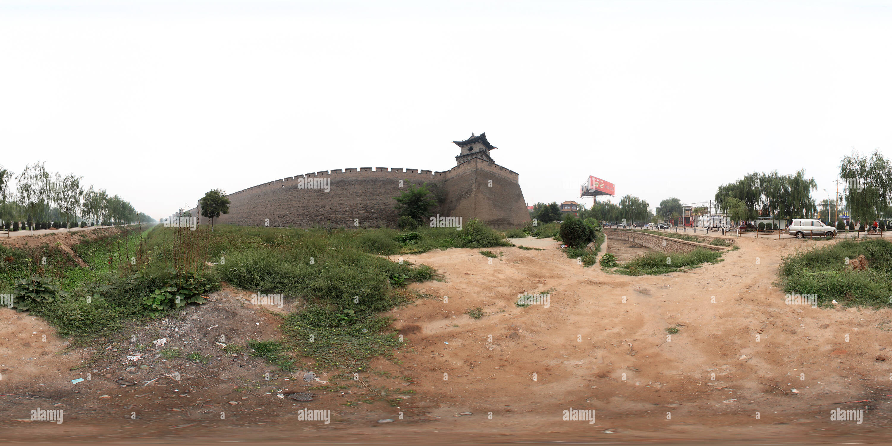360° view of Turret Pingyao Ancient City - Alamy