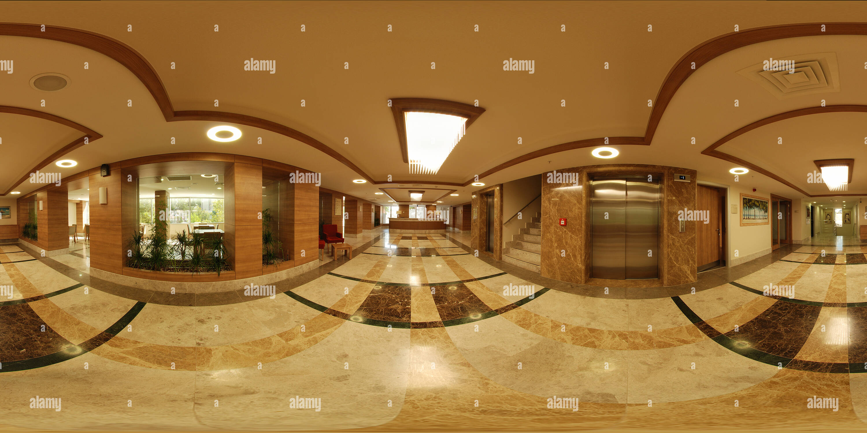 360° view of Dora Hospital - Giriş Koridor - Alamy
