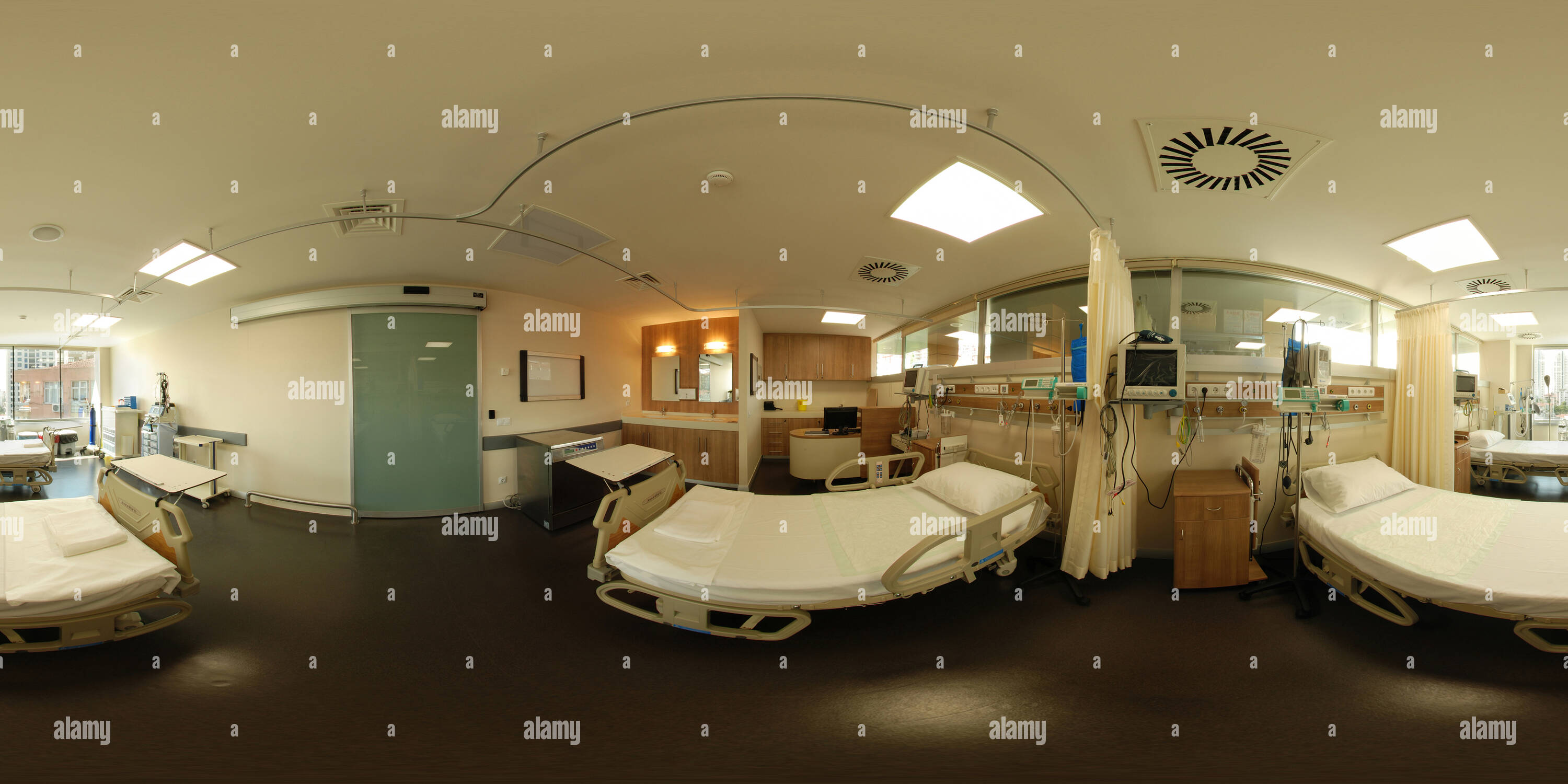360° view of Dora Hospital - Oda - Alamy