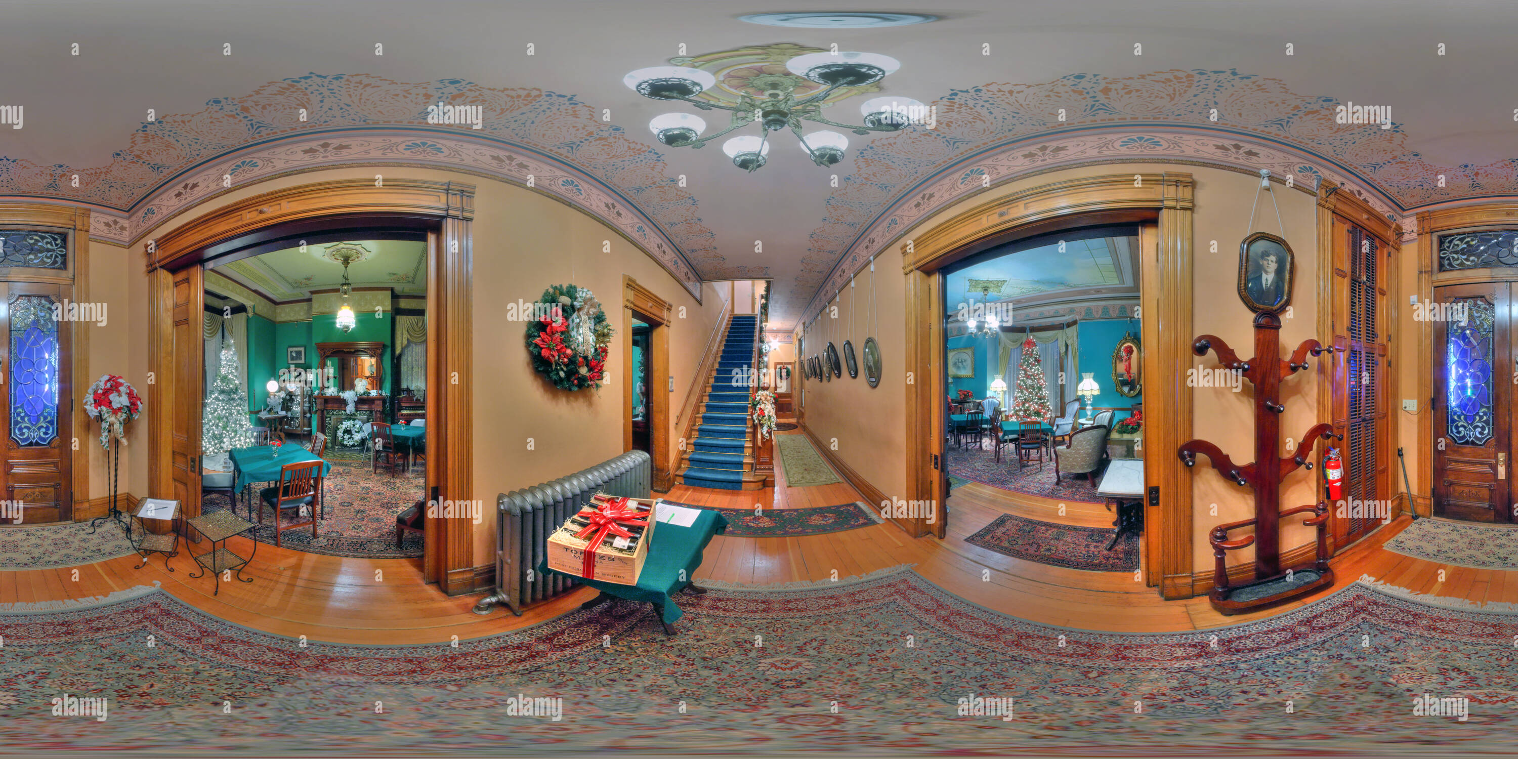 360° view of Meeker Mansion Inside - Alamy