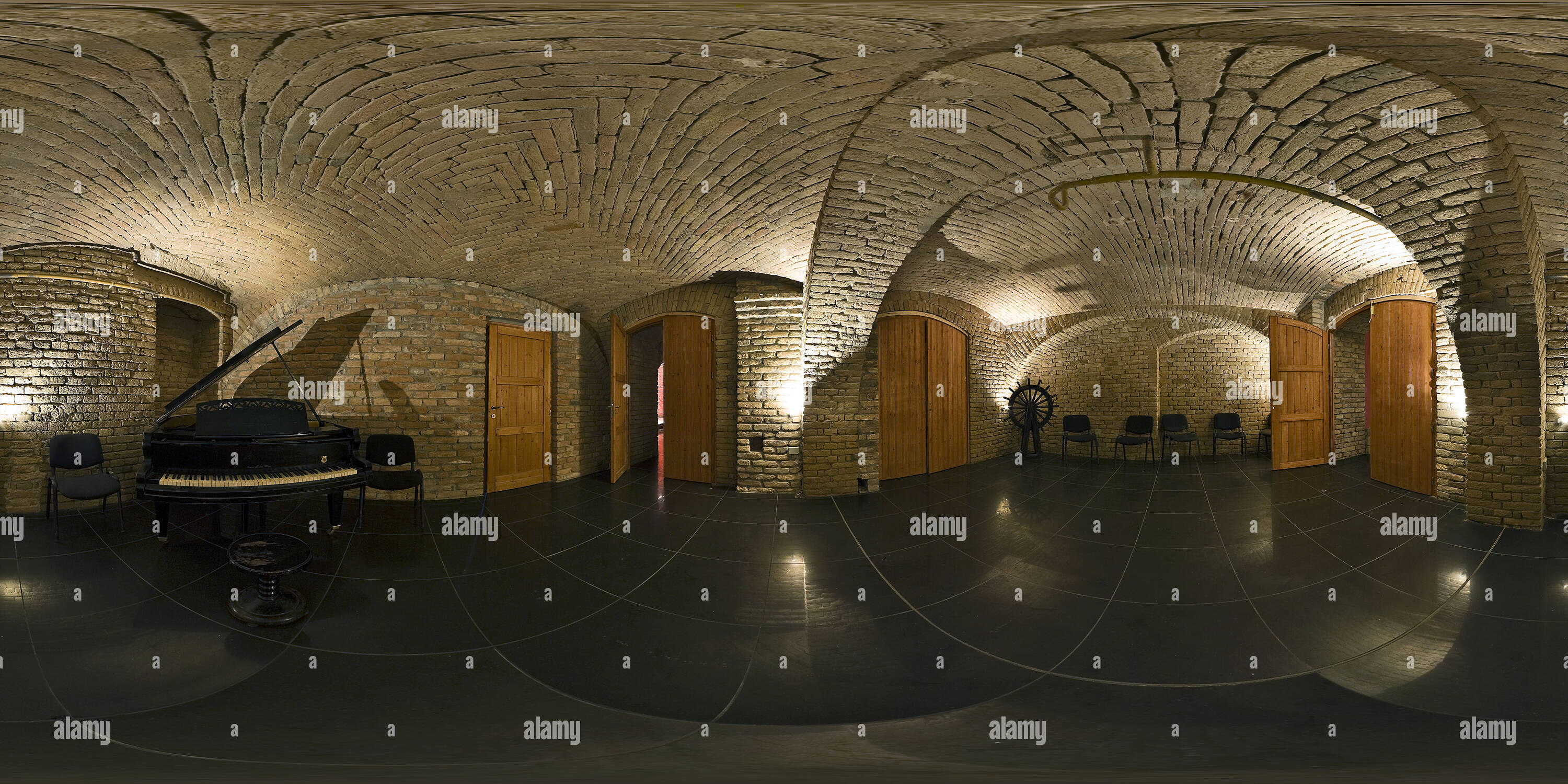 360° view of Cellar Theatre - lounge, music hall - Alamy