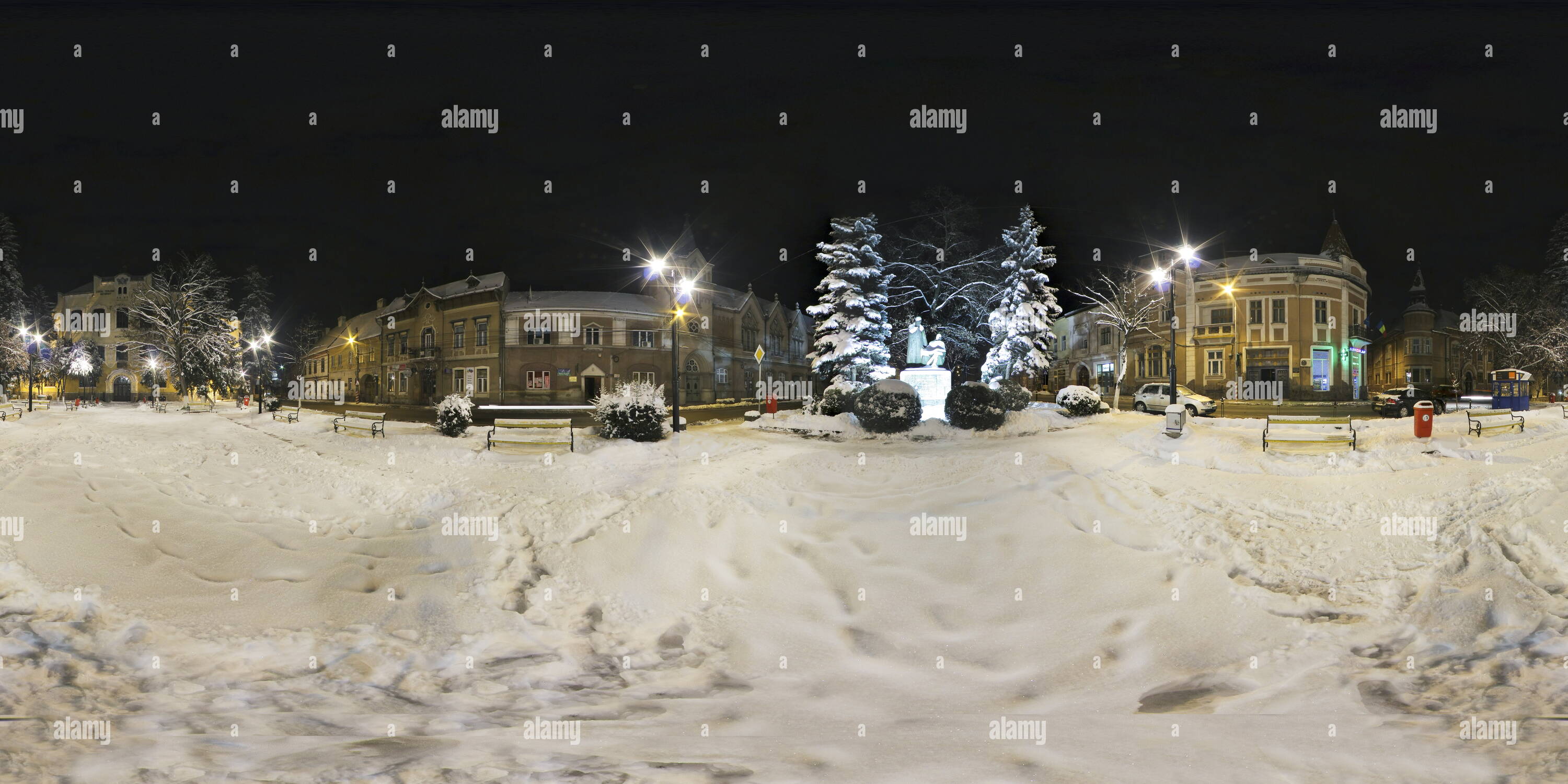 360° view of Bolyai Park, Tirgu-Mures, Romania - Alamy