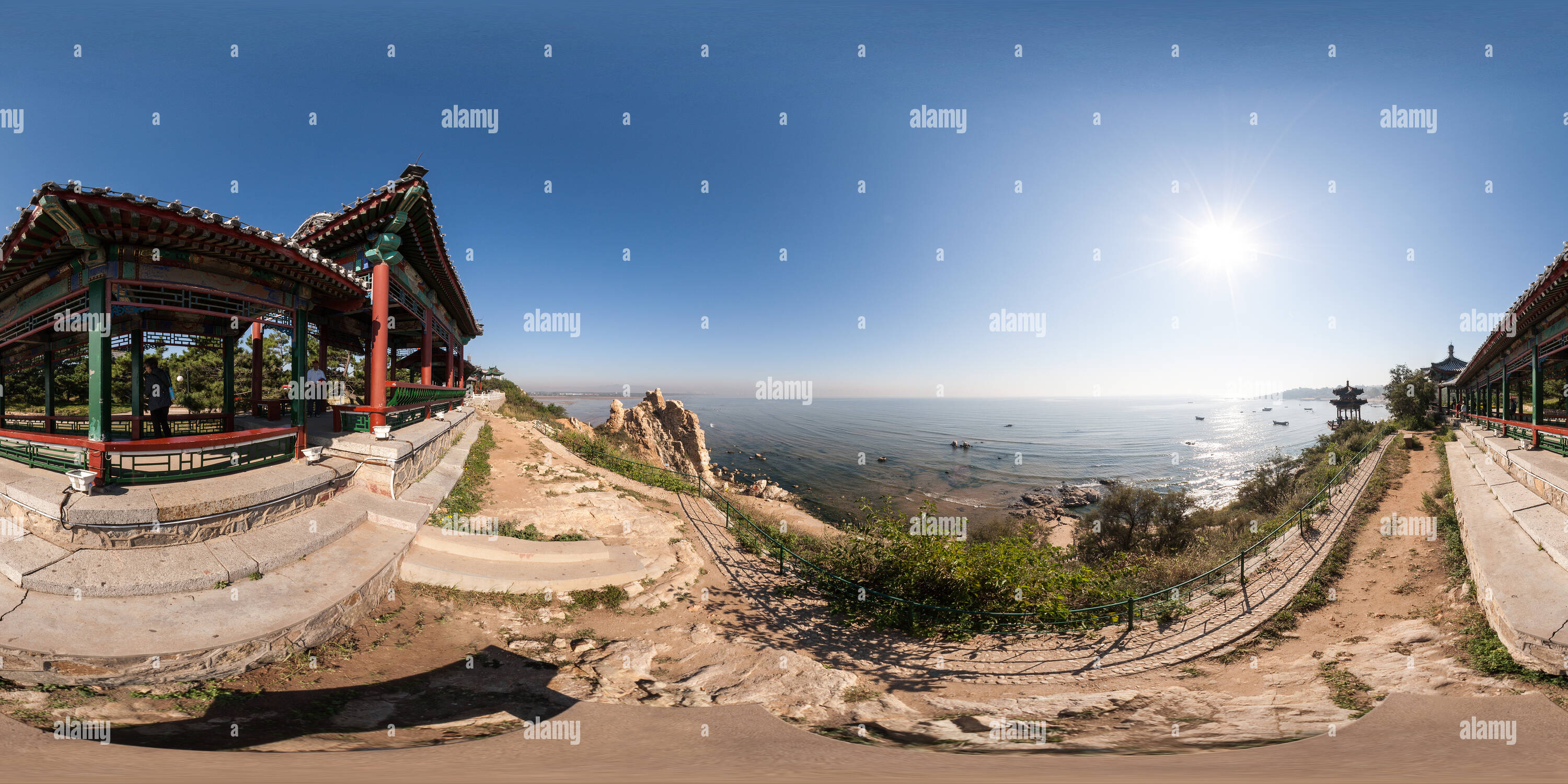 360° view of Beidaihe Pigeon Nest Park - Gallery - Alamy