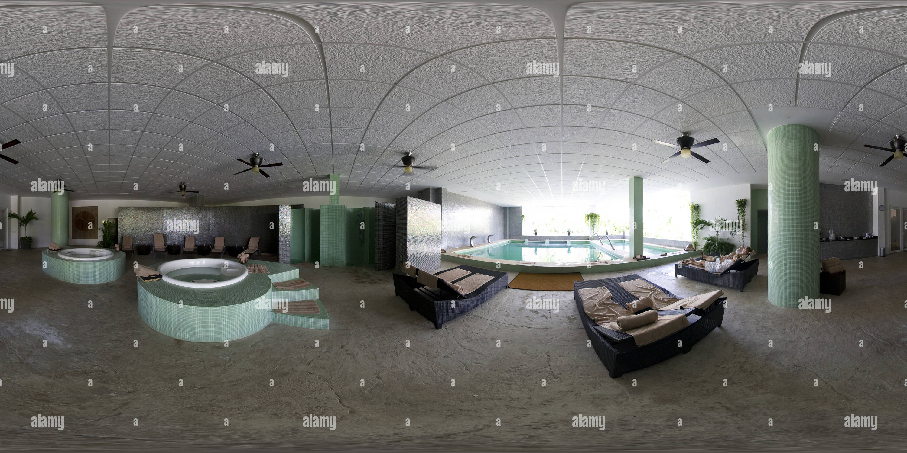 360° view of Dreams Resort Spa - Alamy